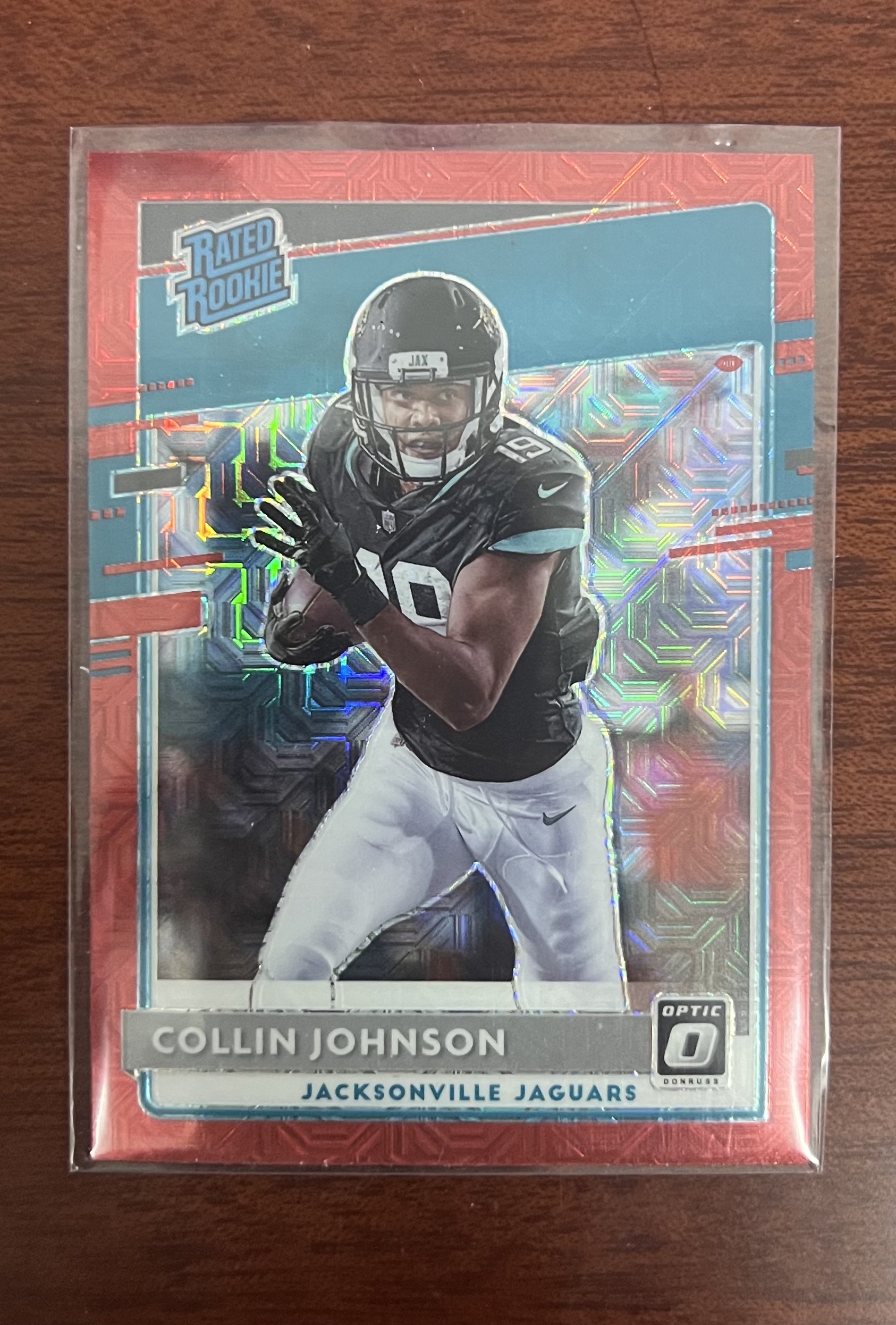 2020 Panini Optic Collin Johnson RC 橄榄球 约翰逊 卡淘