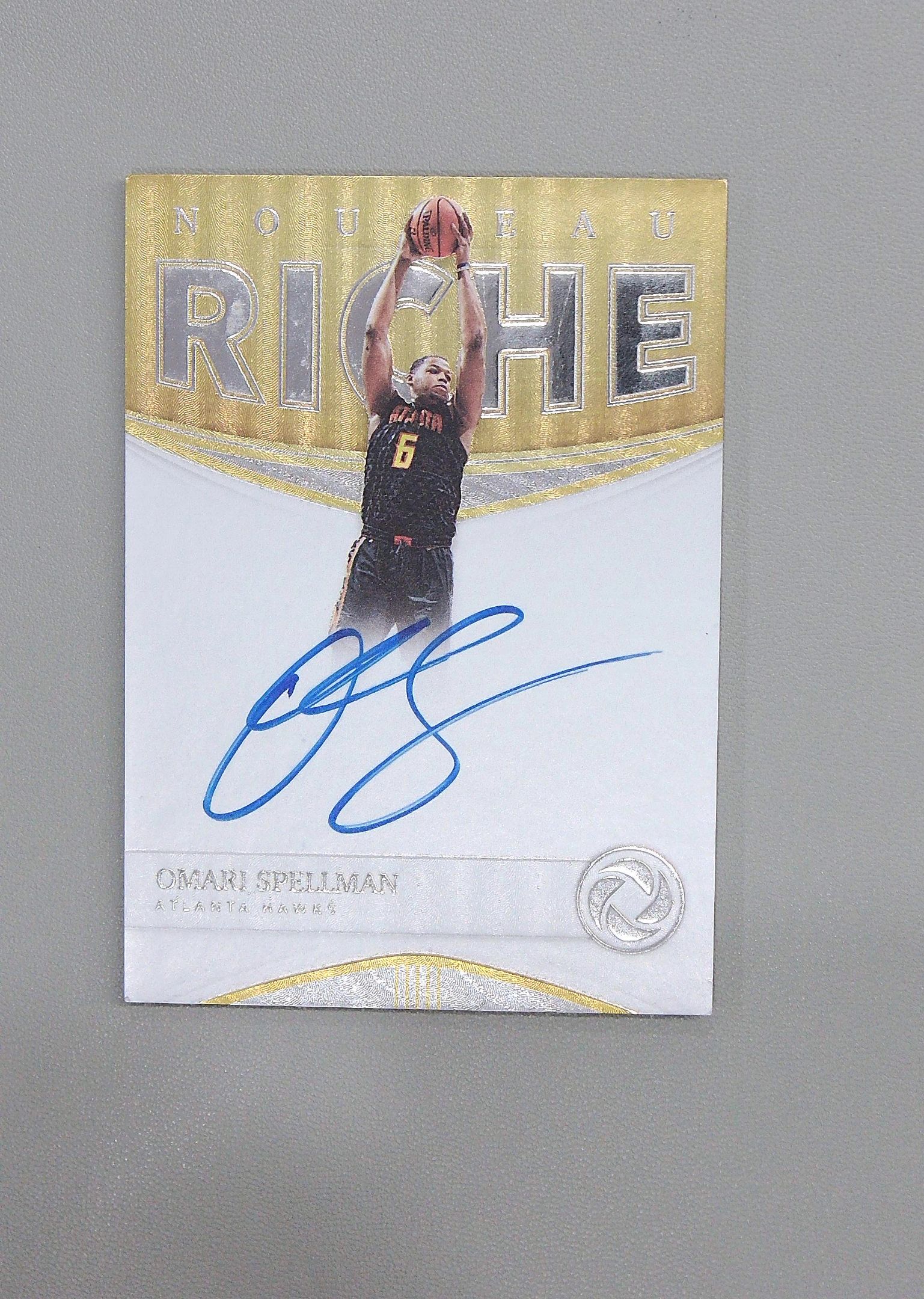 2018-19 Panini Opulence Omari Spellman 奥马里 斯佩尔曼 森林狼 老鹰 尼克斯 签字 卡签 71/99编 ...