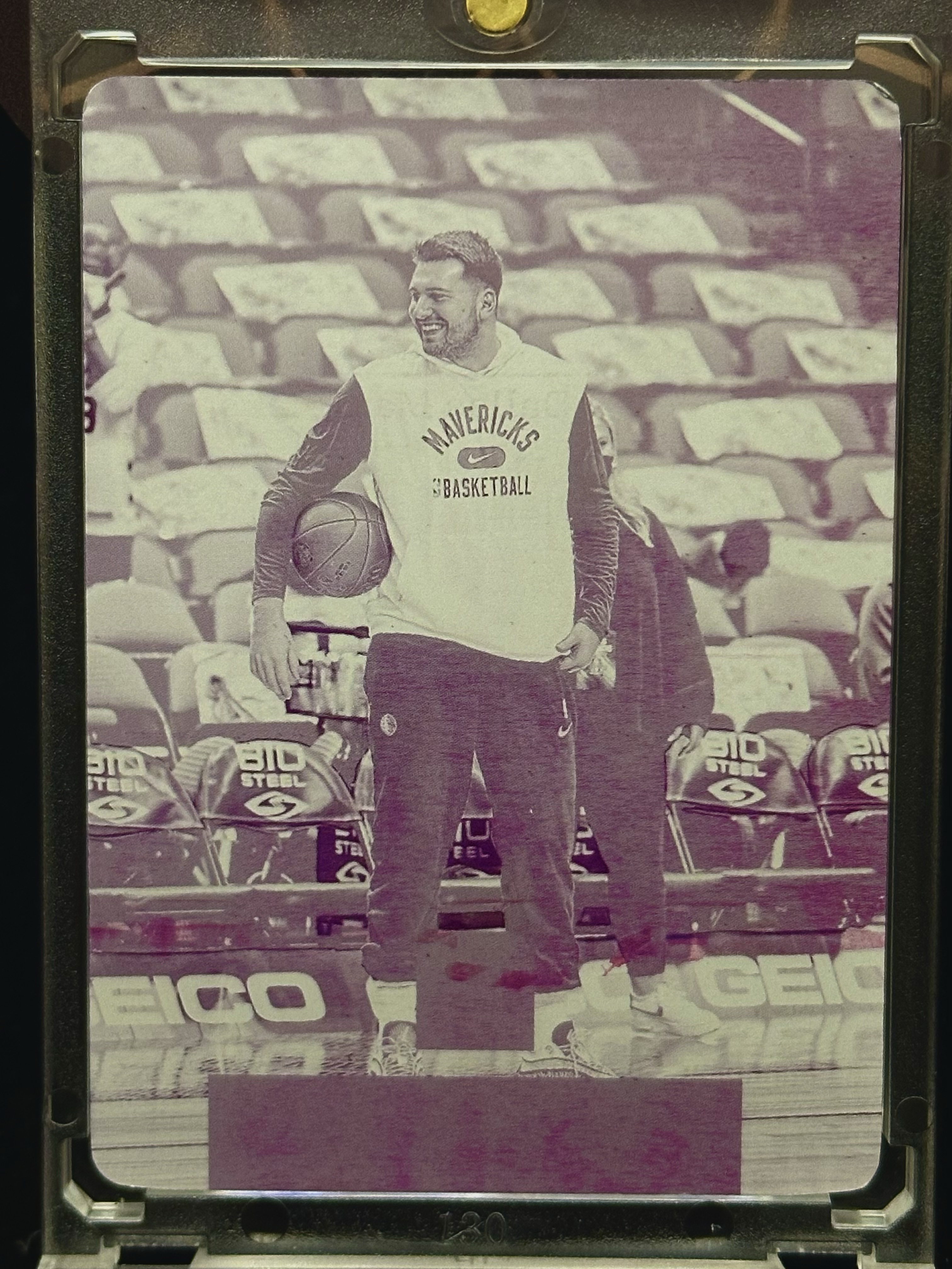 2021-22 photogenic 独行侠超级新秀 卢卡东契奇 luka doncic 限量1编模板卡 magenta plate 大比例 ...