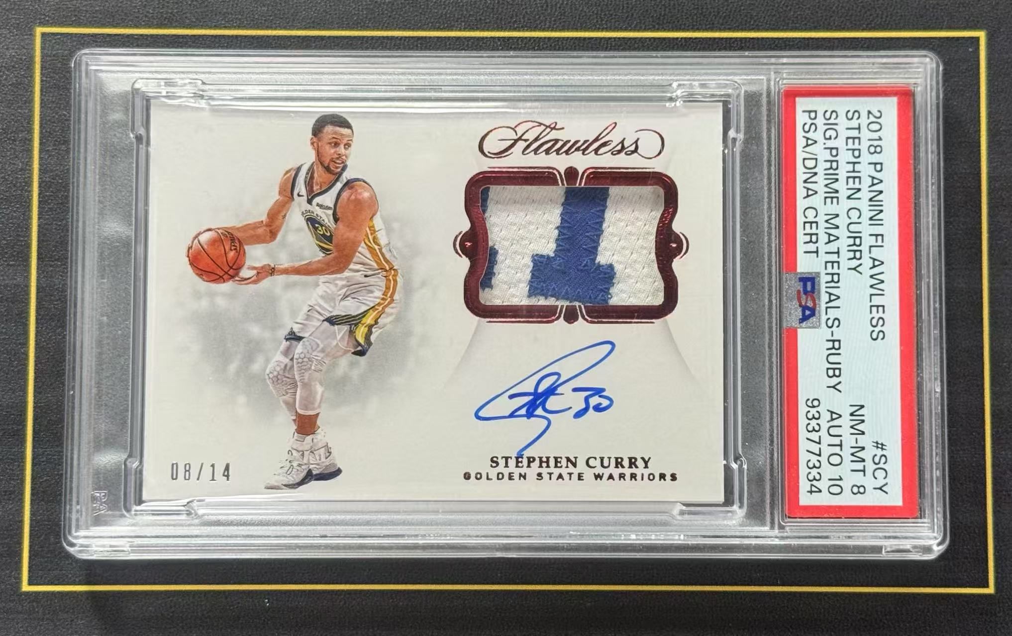 【超新星精品】2018-19 Panini Flawless Stephen Curry 手提 勇士 库里 14编 红宝石平行 patch ...