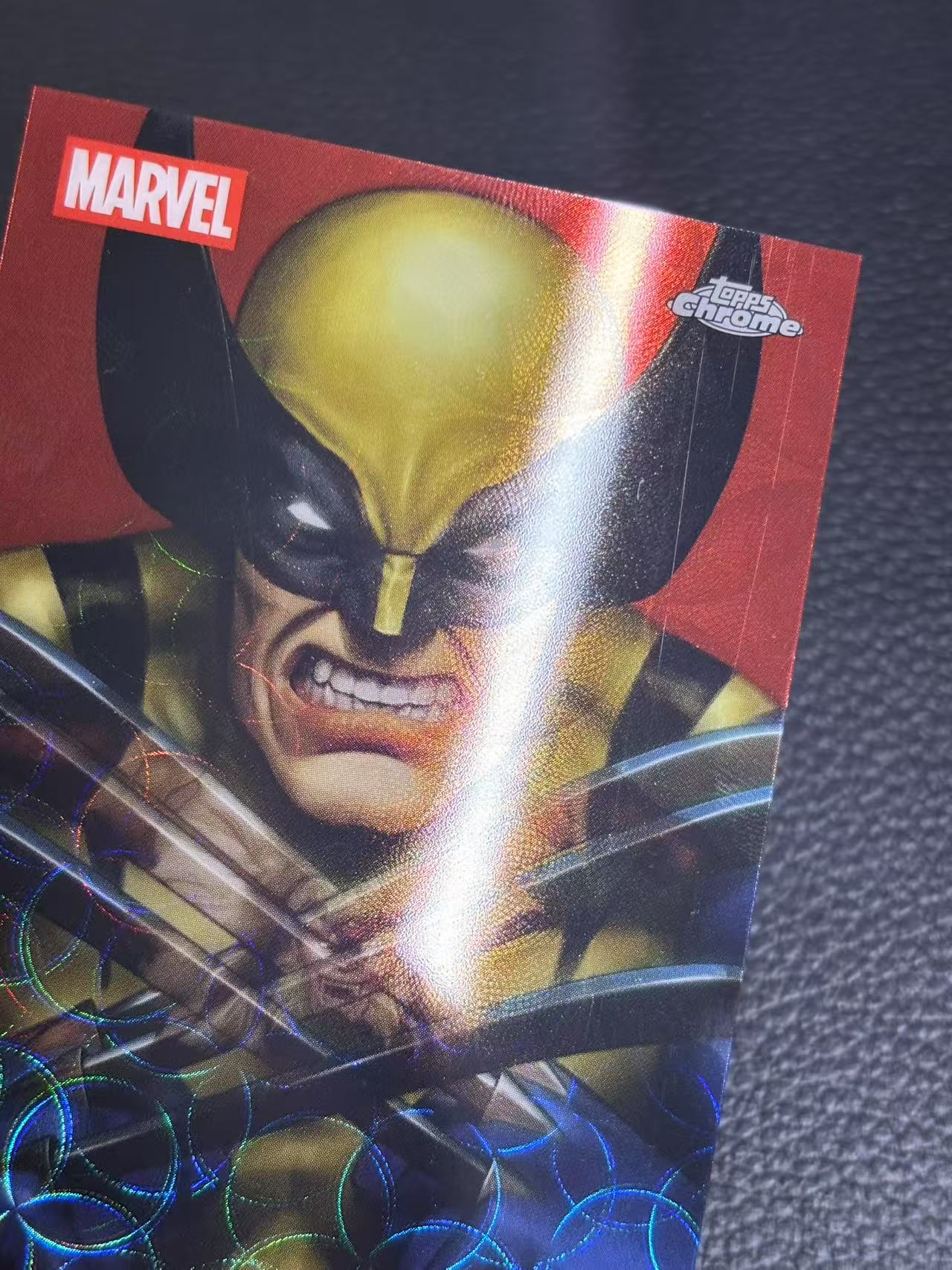 2025 Topps Marvel (MCU) Chrome Wolverine 金刚狼 08/25编 Reflections 大头 超大比例 ...
