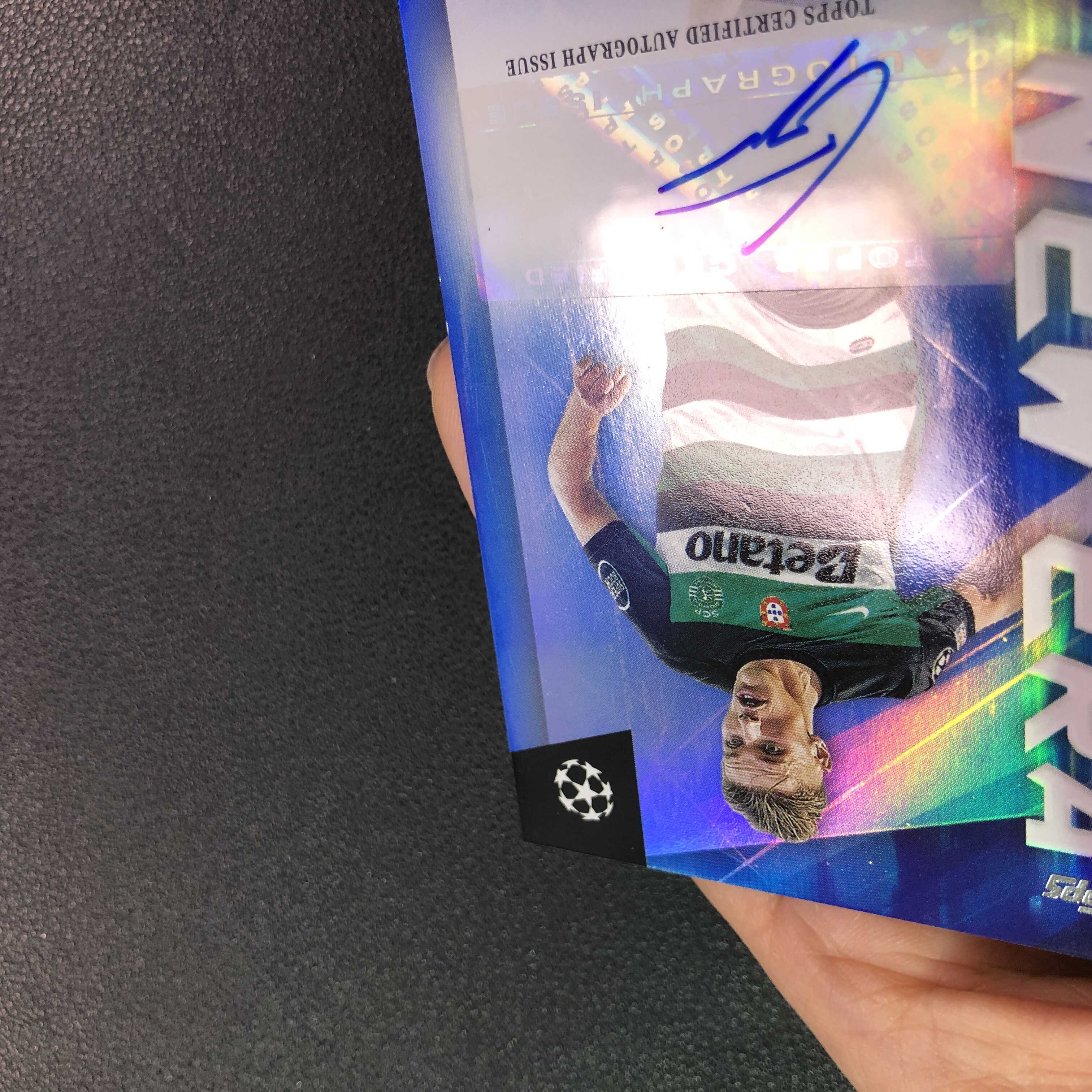 【怒射拍卖 接代卖】拔脚麦糯A1 2024-25 Topps UCC Viktor Gyokeres 哲凯赖什 葡萄牙体育 欧冠 签字 新势力 ...