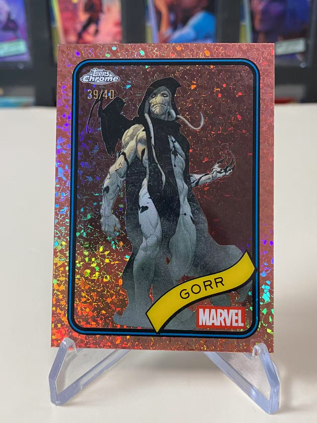 2025 Topps Marvel (MCU) Chrome 漫威 TC 低编39/40 屠神者格尔 收藏专收 卡品如图 【 -KB 】 卡淘