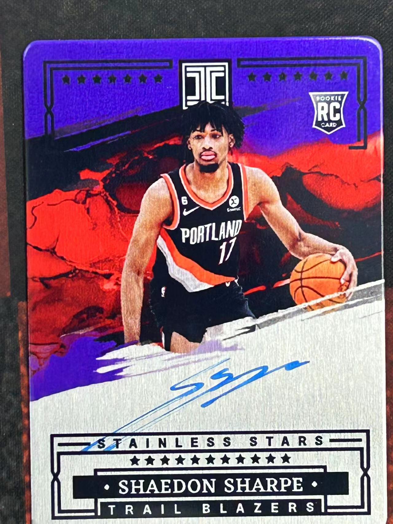 2022-23 Panini Impeccable Shaedon Sharpe RC 【太白代卖】湖人总冠军 小真金 开拓者 谢登夏普 新秀 ...