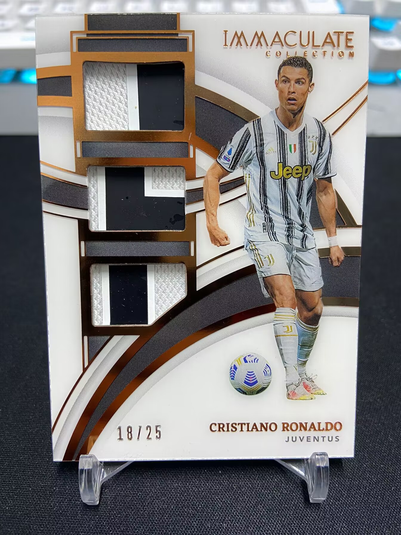 【浩行拍卖 截标预付75%】2022-23 panini immaculate Cristiano Ronaldo 克里斯蒂亚诺 罗纳尔多 C ...