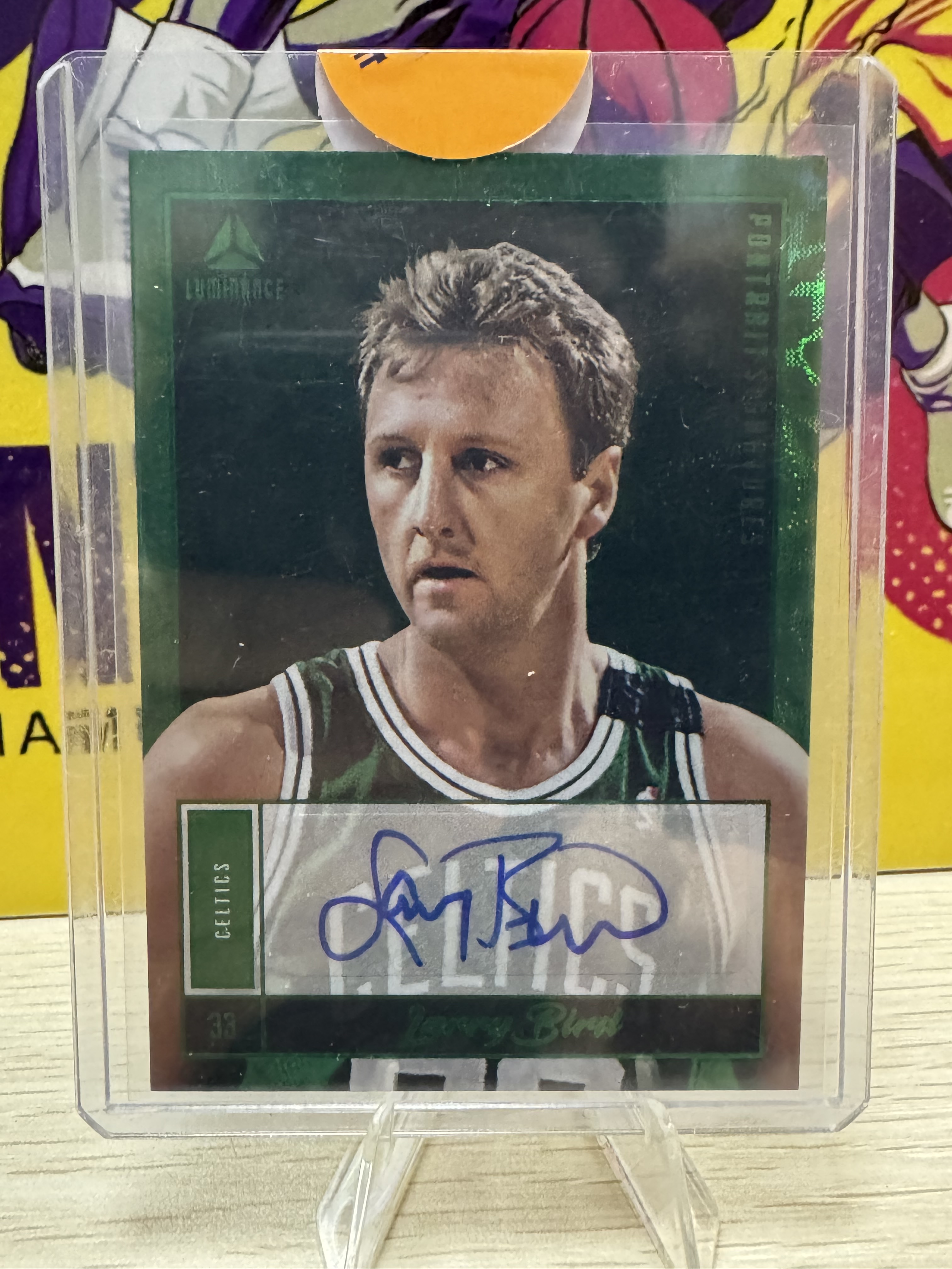 2022-23 Panini Chronicles Larry Bird 拉里 伯德 签字 大鸟 经典 高端系列 大比例 特卡 稀有 卡品如图 ...