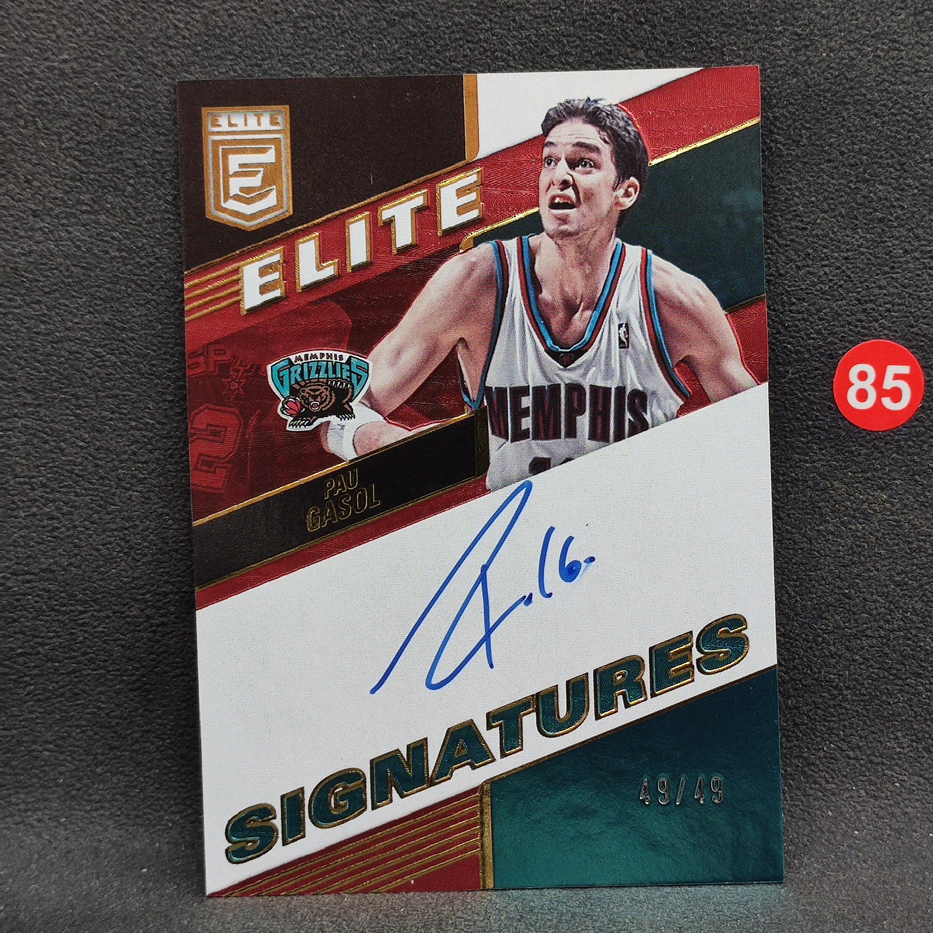 【大腿代卖提前预付80%】Pau Gasol 保罗加索尔 2022-23 Donruss Elite 精英 /49编带编限量 签字 卡签 红绿 ...