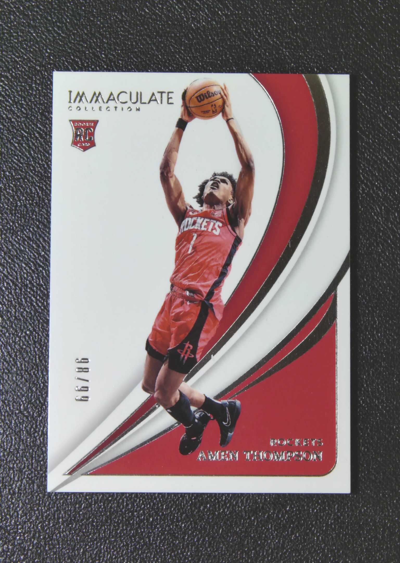 2023-24 Panini Immaculate Amen Thompson RC 阿门 汤普森 火箭 Imm Base 99编 TT 流通 ...