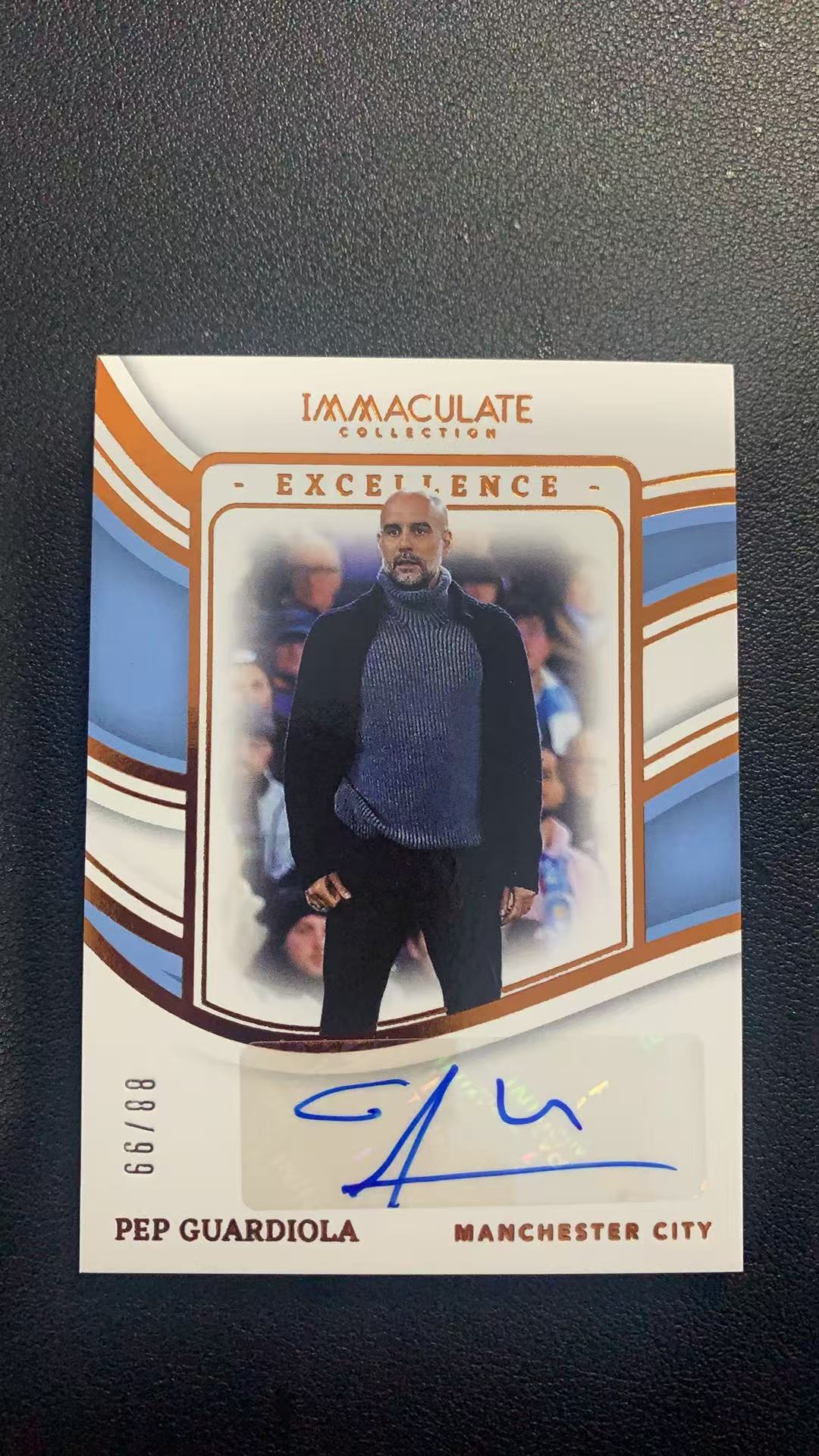 2023-24 Panini Immaculate Pep Guardiola 爱咪咪 曼彻斯特城 曼城主教练 世界名帅 佩普 瓜迪奥拉 99 ...