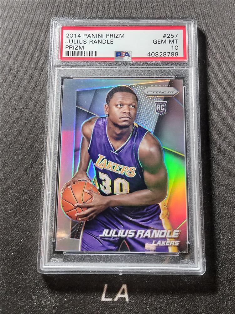 【LA拍卖】2014-15 Panini Prizm Julius Randle 新秀RC 朱利叶斯 兰德尔 湖人 尼克斯 森林狼 全能大前锋 ...