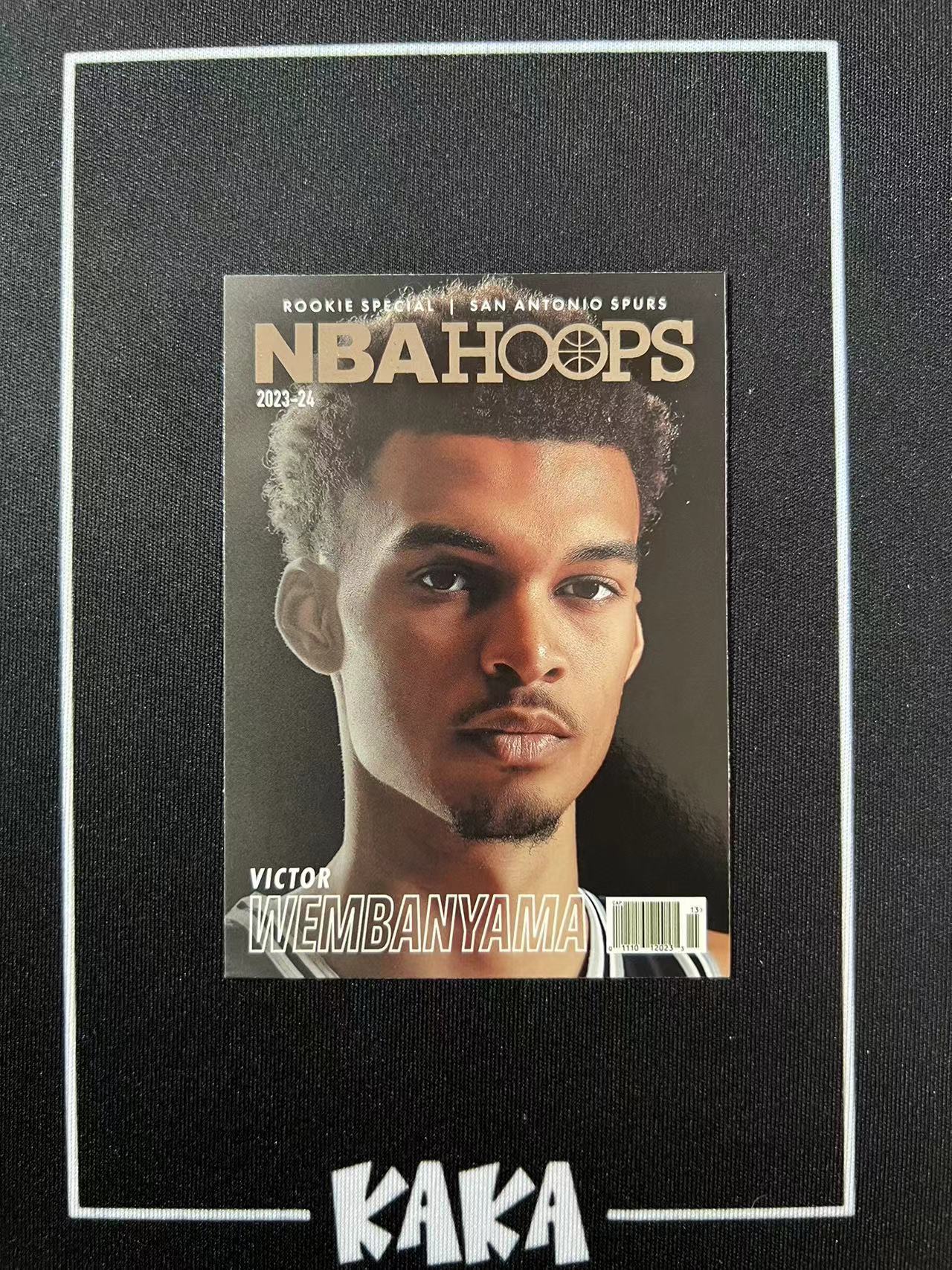 2023-24 Panini NBA Hoops Victor Wembanyama 【KAKA】马刺队 新秀 RC 文班亚马 大头 特卡 实 ...