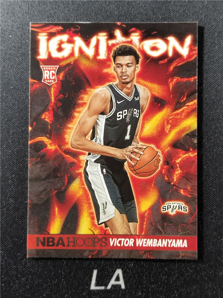 【LA拍卖】23-24 Panini Hoops Victor Wembanyama 新秀RC 维克托 文班亚马 马刺状元 Ignition ...