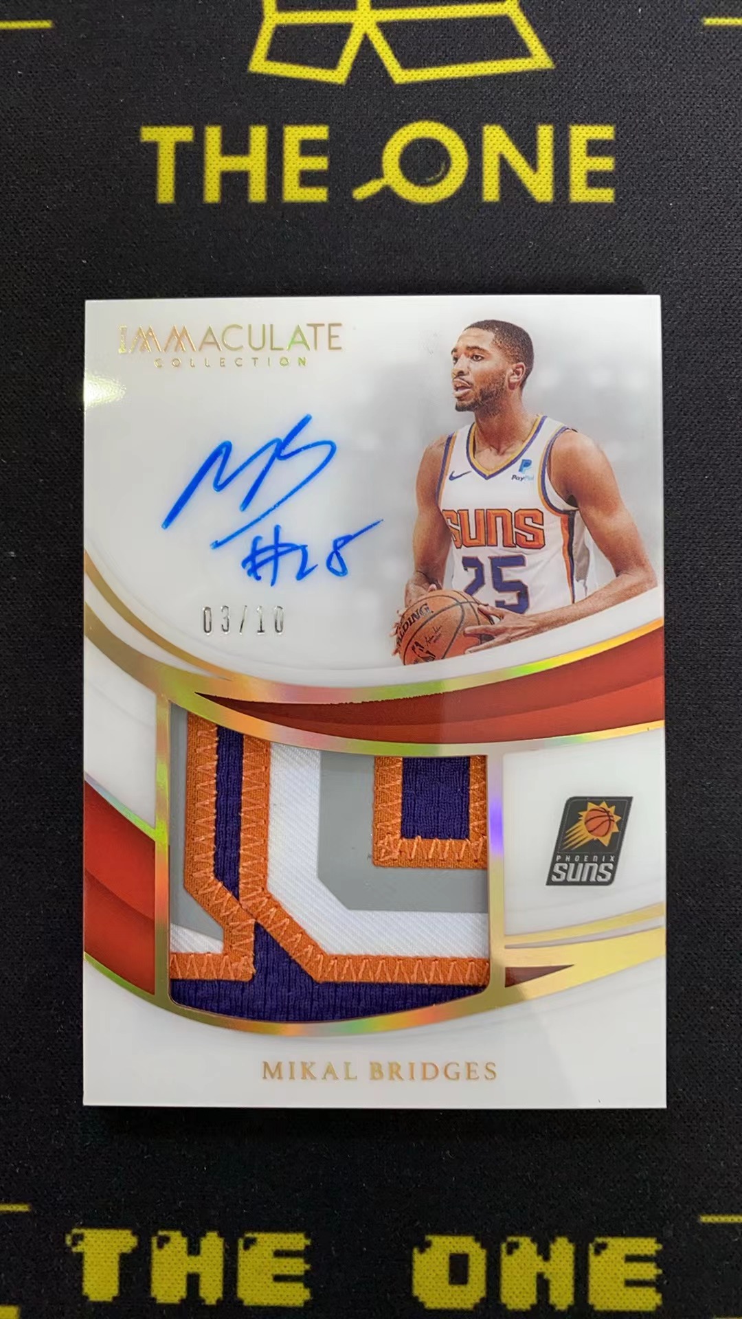 2018-19 Panini Immaculate Mikal Bridges RC 【TheOne球星卡】米卡尔布里奇斯 太阳新秀 IMM ...