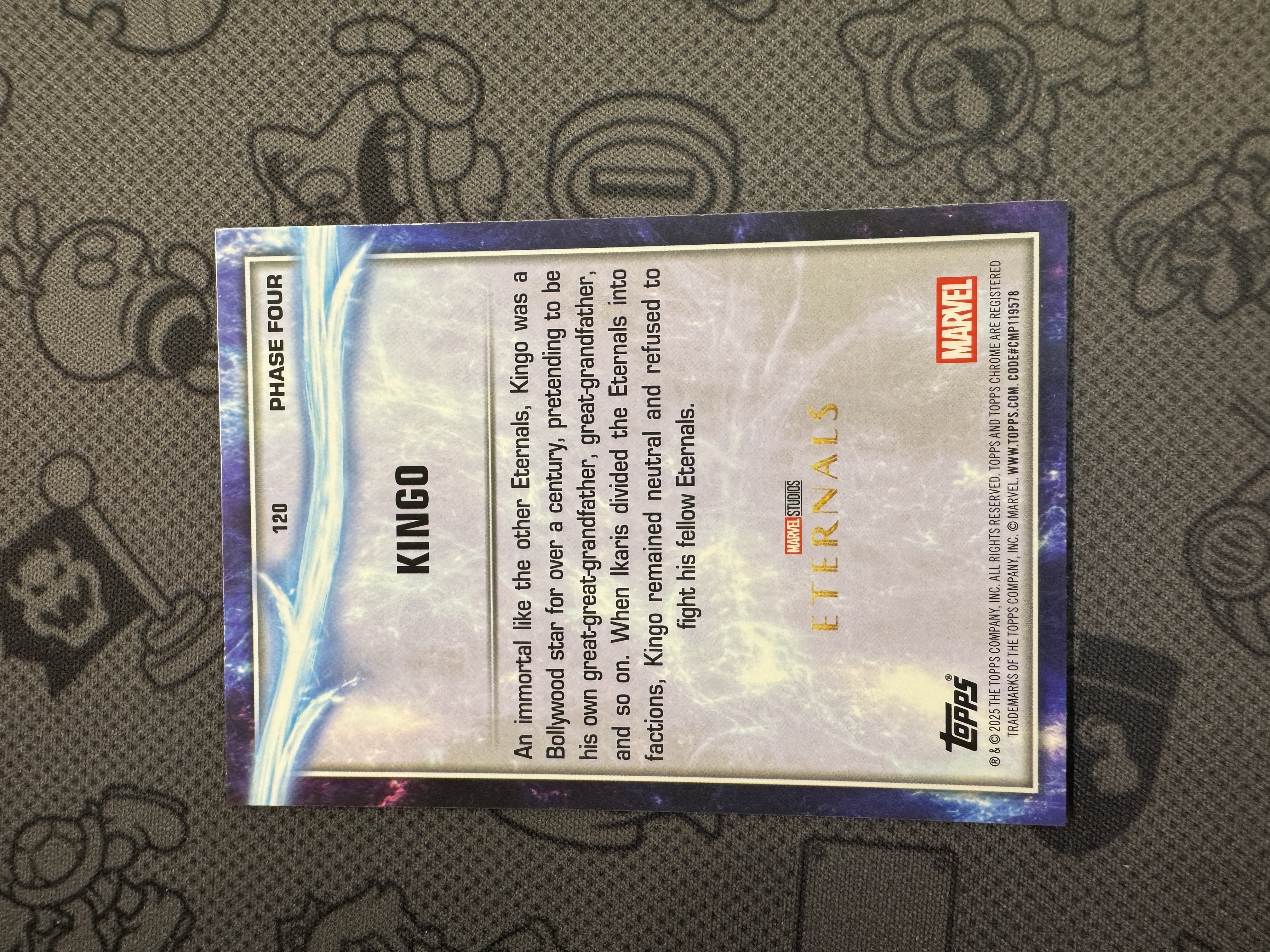 2025 Topps Marvel (MCU) Studios Chrome 【禄卡拍卖】TC漫威影视 真人 Kingo 金勾 永恒族 漫威 ...