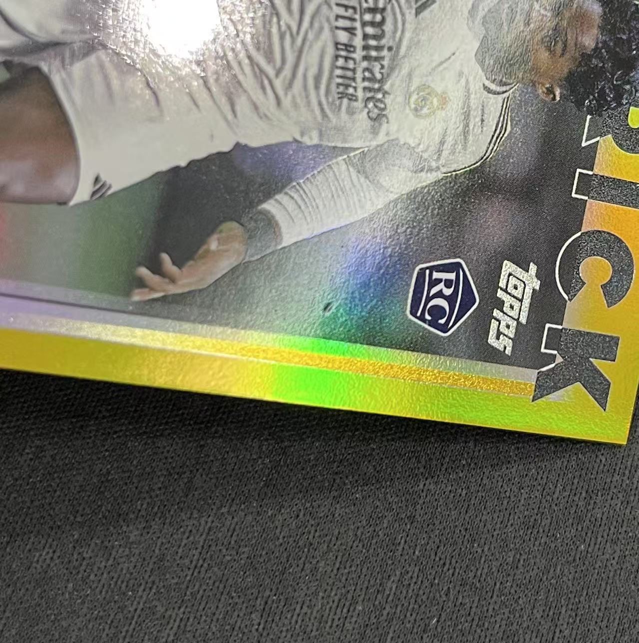 【长安代卖 截标预付80%】2024-25 Topps 欧战Ucc 皇马 皇家马德里 Endrick 恩德里克 新秀黄折折射 079/175编 ...