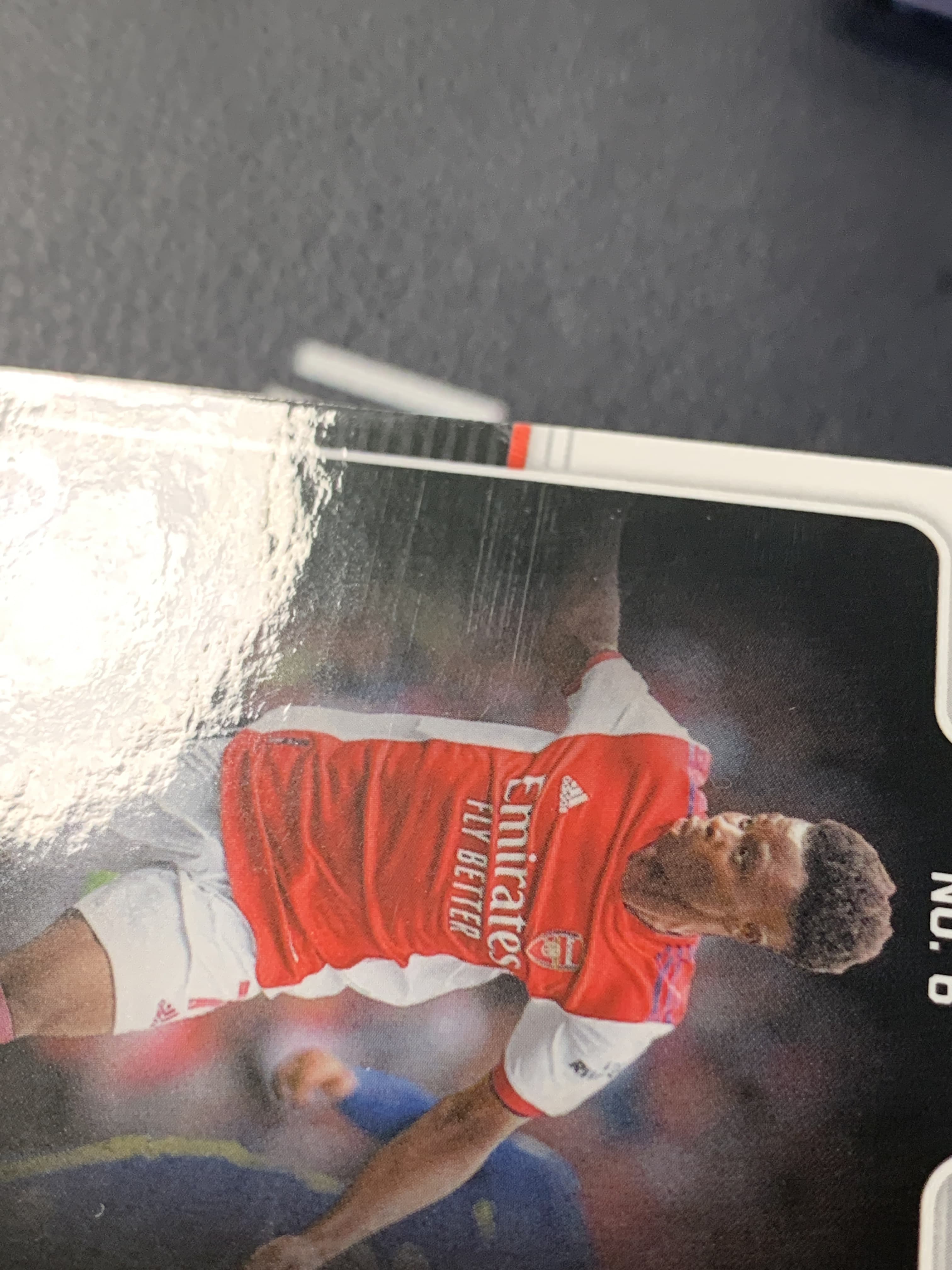 【元宇宙拍卖】L52-004：2021-22 Panini Obsidian Bukayo Saka 布卡约·萨卡 黑曜石 英超 阿森纳 ...