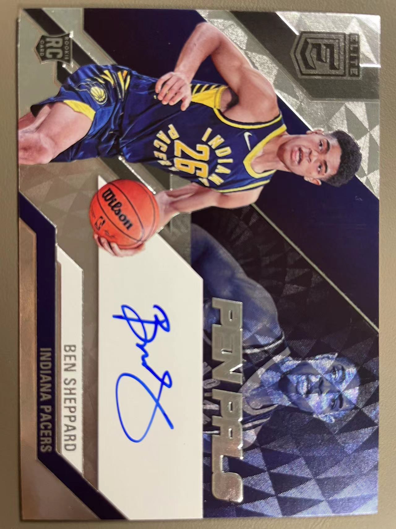 2023-24 Panini Donruss Ben Sheppard RC 【小世界】 精英 杜蕾斯 笔友签 本 谢泼德 步行者 新秀 收藏 ...