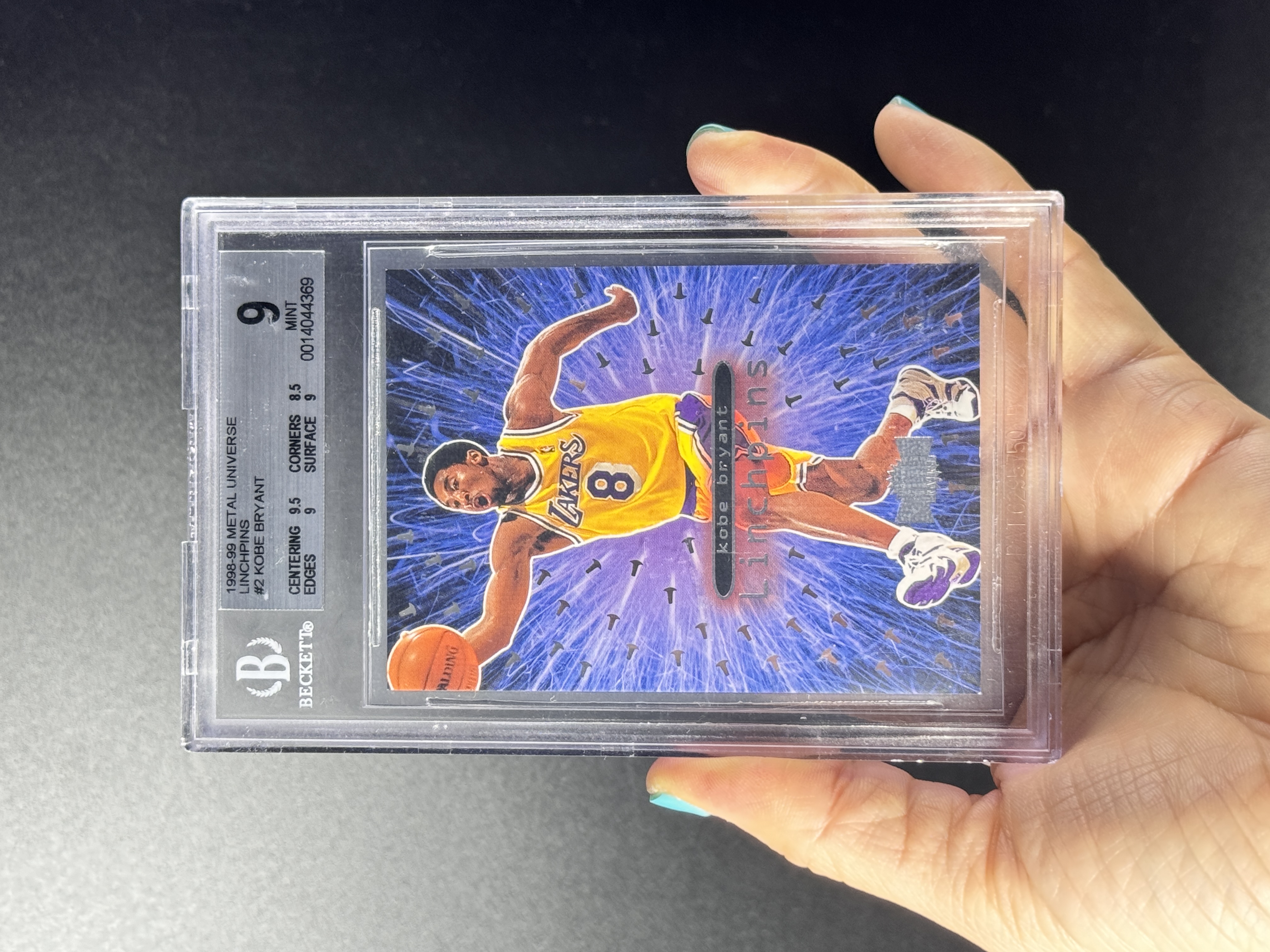 【喷子拍卖】1998-99 metal universe Kobe Bryant 洛杉矶湖人 科比 布莱恩特 顶级老特 linchpins ...
