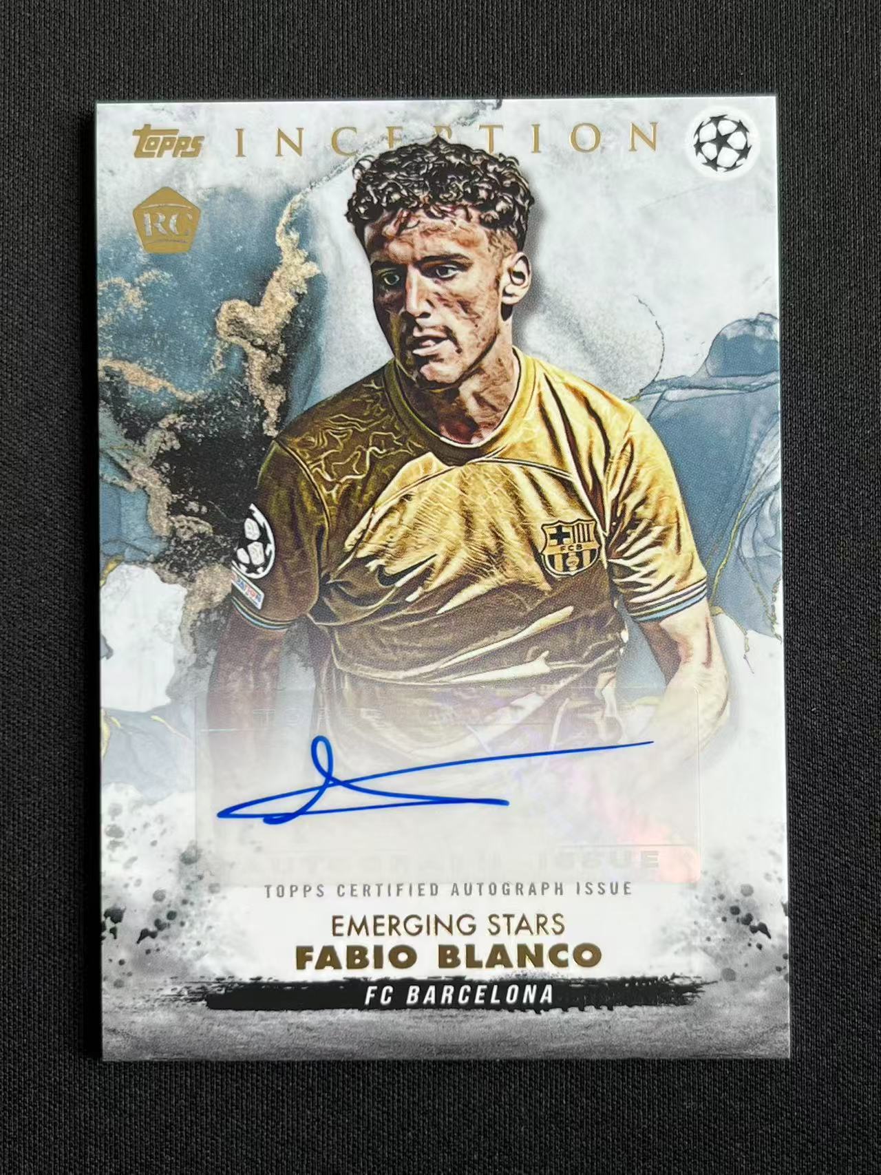 【长安代卖 截标预付80%】2022-23 Topps Inception 盗梦空间 巴萨 巴塞罗那 新秀RC Fabio Blanco 法比 ...