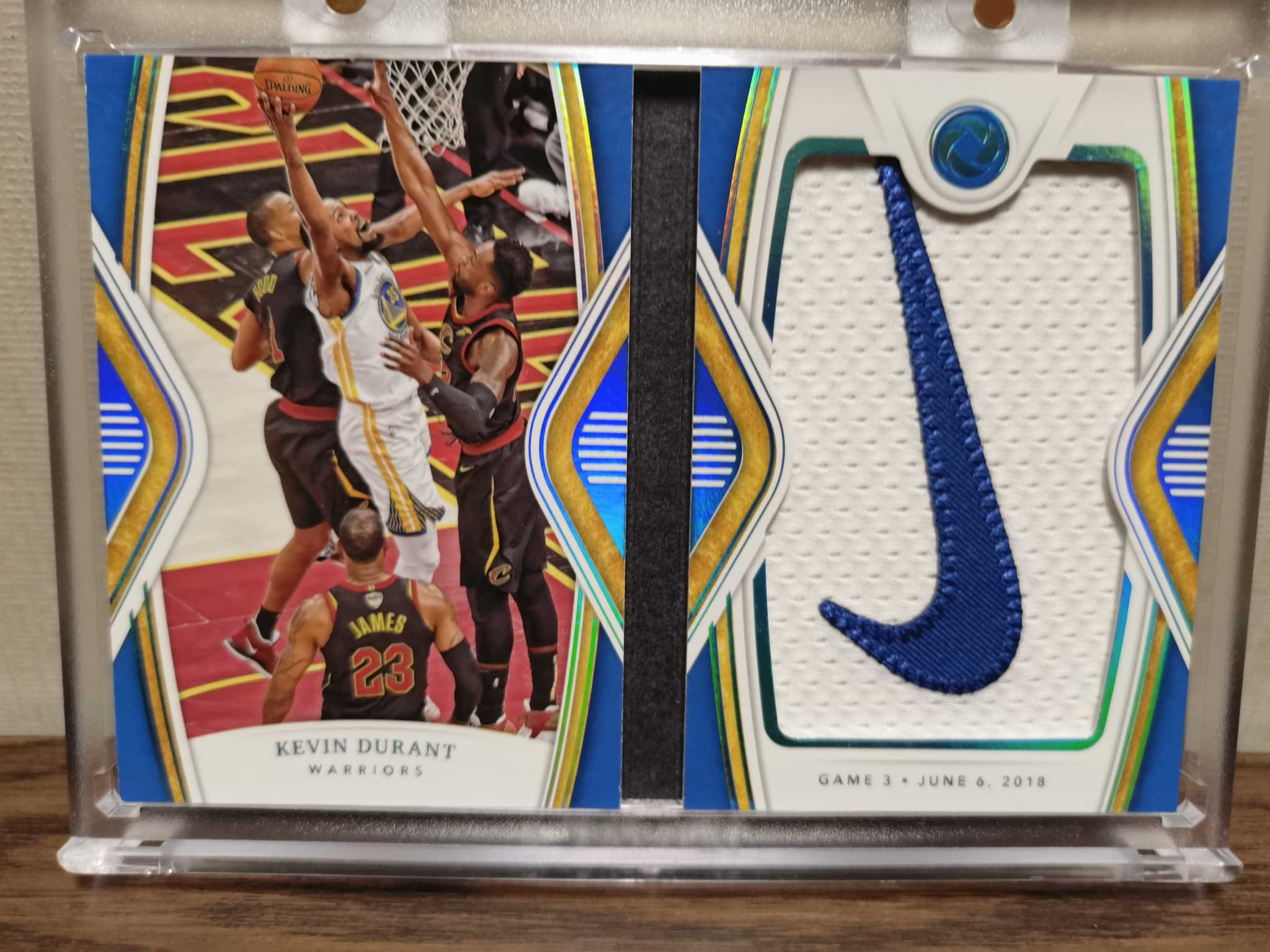 2018-19 Panini Opulence Devin Durrant 勇士队，凯文杜兰特，1819金书，1编，1/1，one of ...