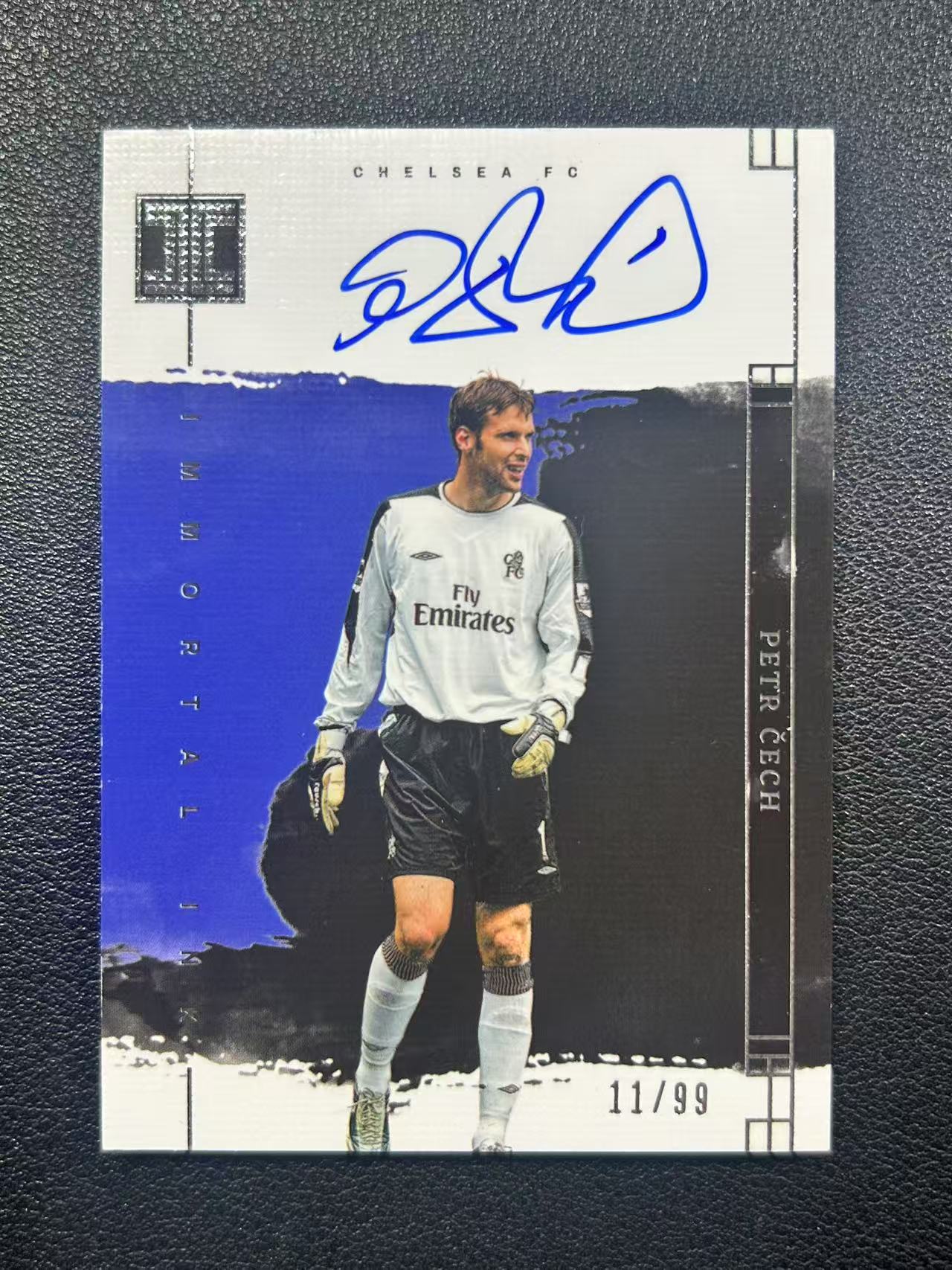 2023-24 Panini Impeccable Petr Cech 英超小真金 切赫 99编 油画ink卡签 完美签字 切尔西 捷克 ...
