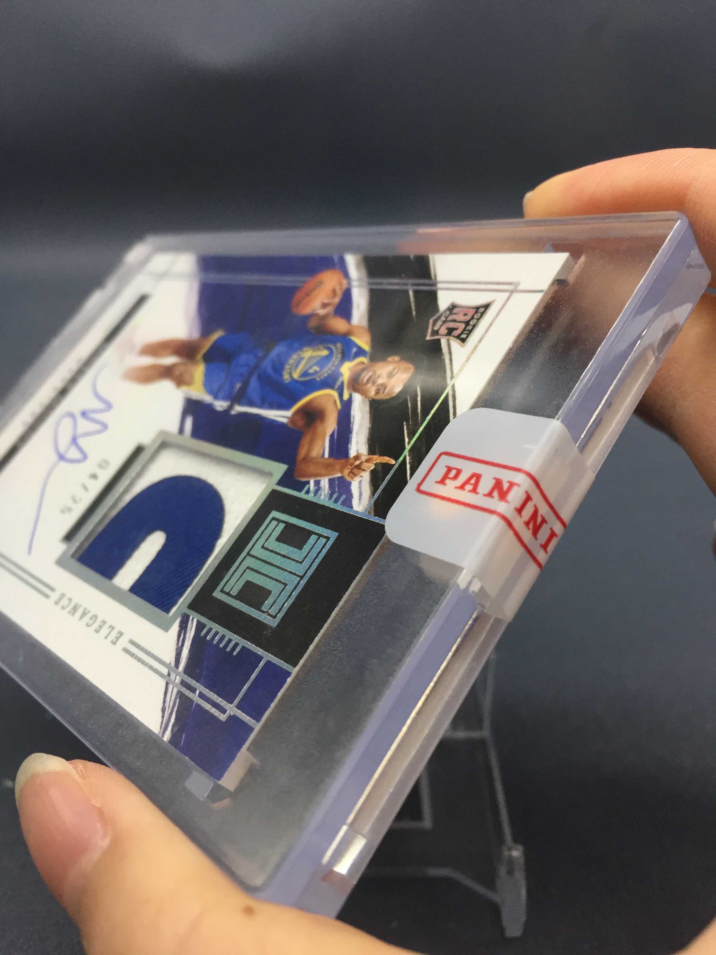 【小饼】摩西 穆迪 2021-22 帕尼尼小真金 限量25编04/25球衣同背号 勇士新秀RPA PATC补丁球衣实物 签名签字 卡签墨迹好 ...