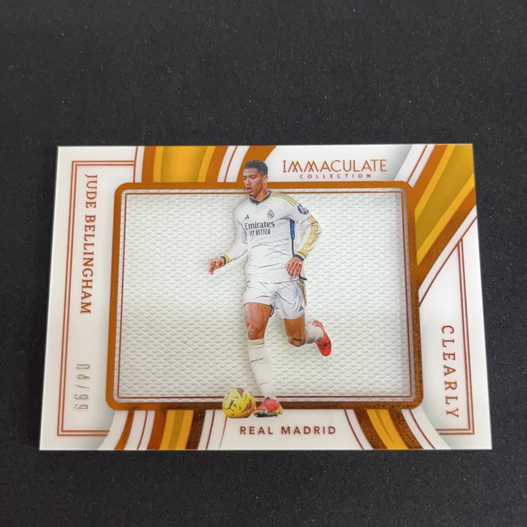 2023-24 Panini Immaculate Jude Bellingham 【SS】爱咪咪 皇马 英格兰 贝林厄姆 镜面 清晰球衣物料 ...
