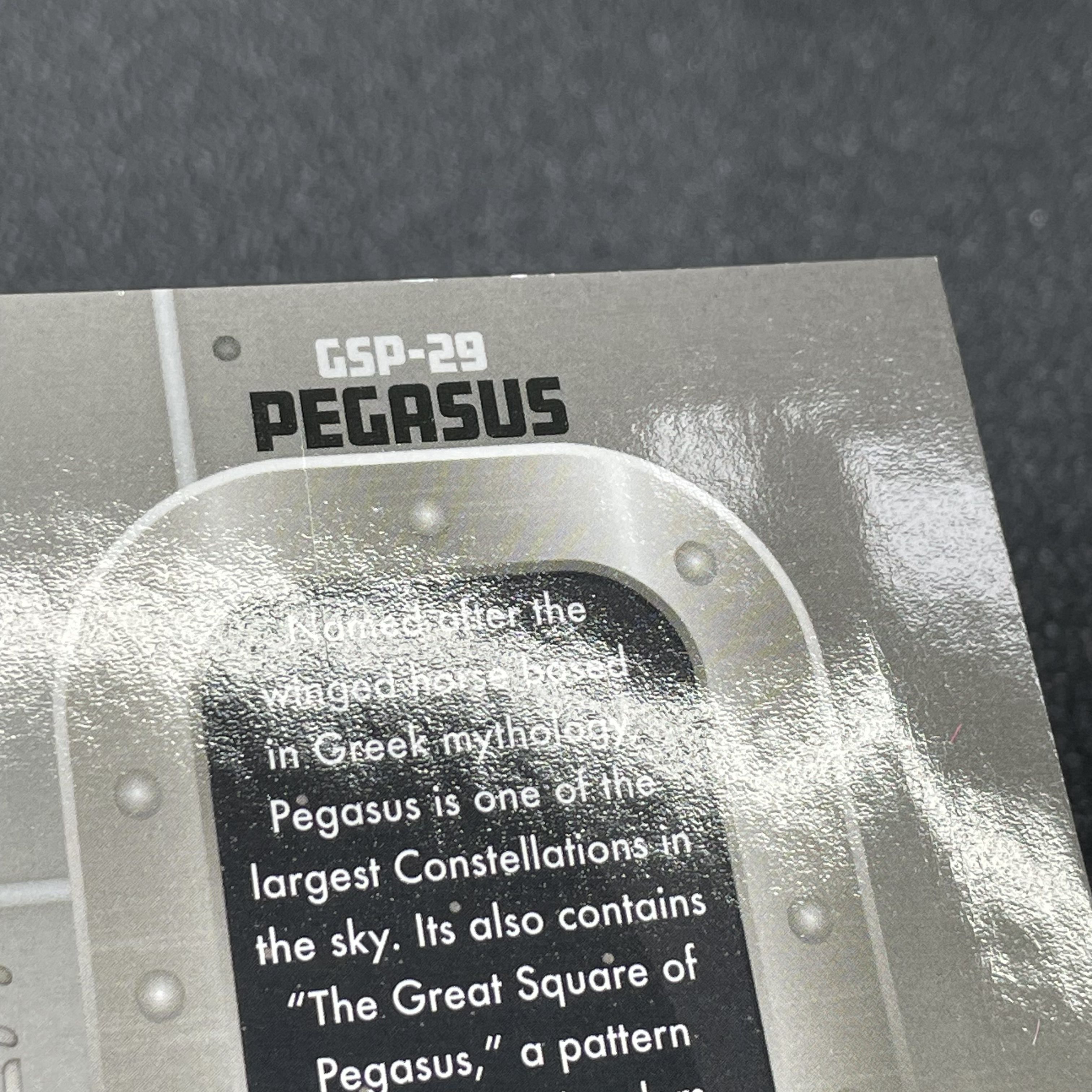 2023 Upper Deck Goodwin【小北拍卖】J1 古德温冠军 飞马座 Pegasus GSP-29 Space Patch 刺绣 ...