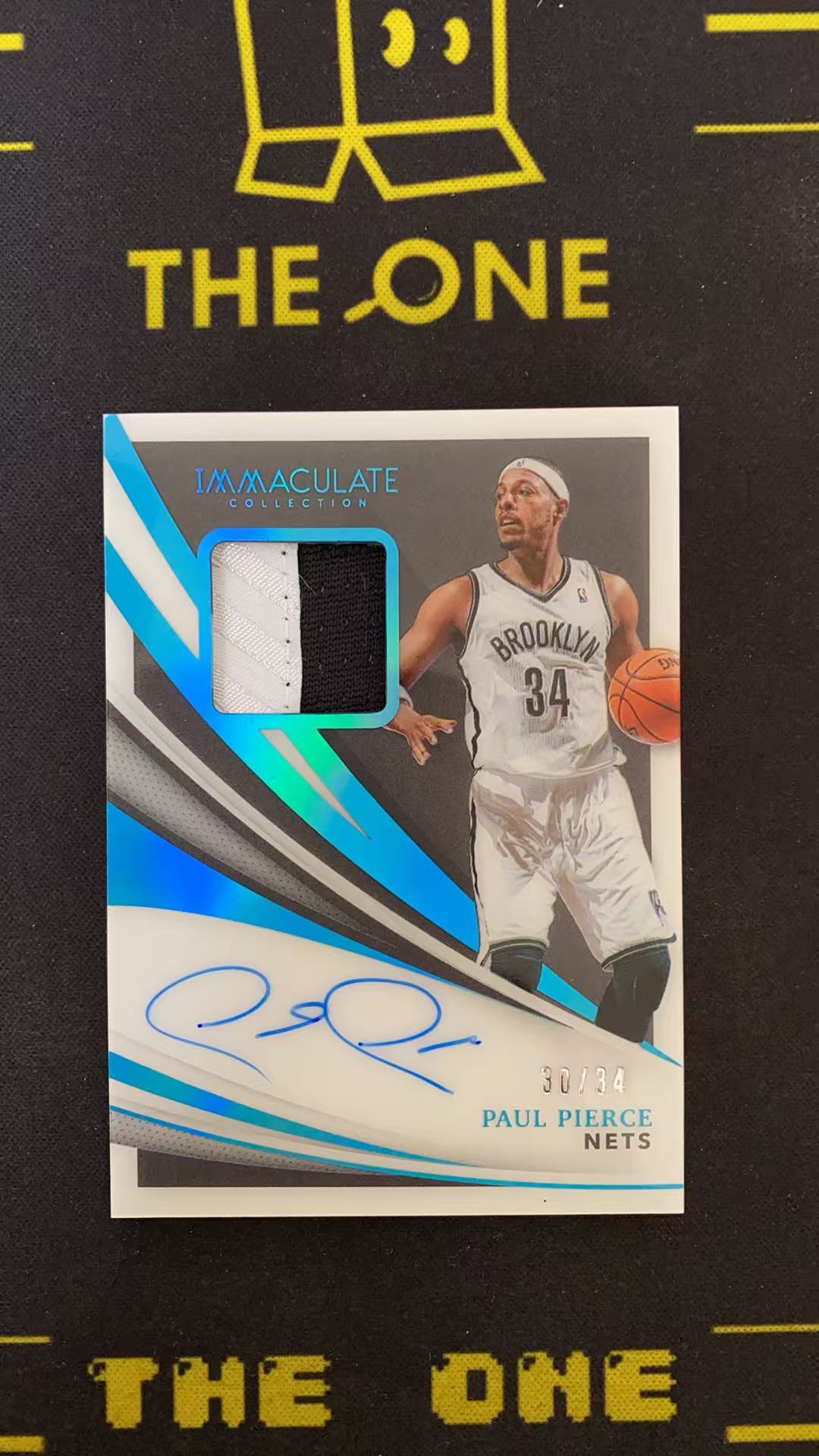 2020-21 Panini Immaculate Paul Pierce 【TheOne】保罗 皮尔斯 真理 篮网 IMM 30/34编 ...