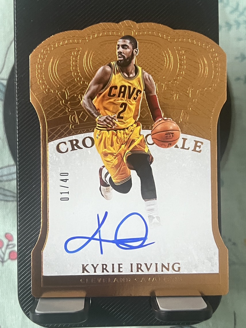 2015-16 Panini Crown Royale Kyrie Irving 【棉花糖代拍】小书 骑士 凯里 欧文 欧神仙 皇冠特卡 异形 ...