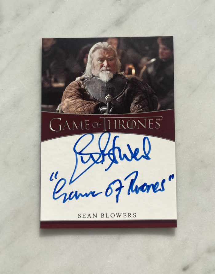 2021 Other Game of Thrones Sean Blowers HBO 权游 权利的游戏 权力的游戏 冰与火之歌 曼德勒 鳗鱼 ...