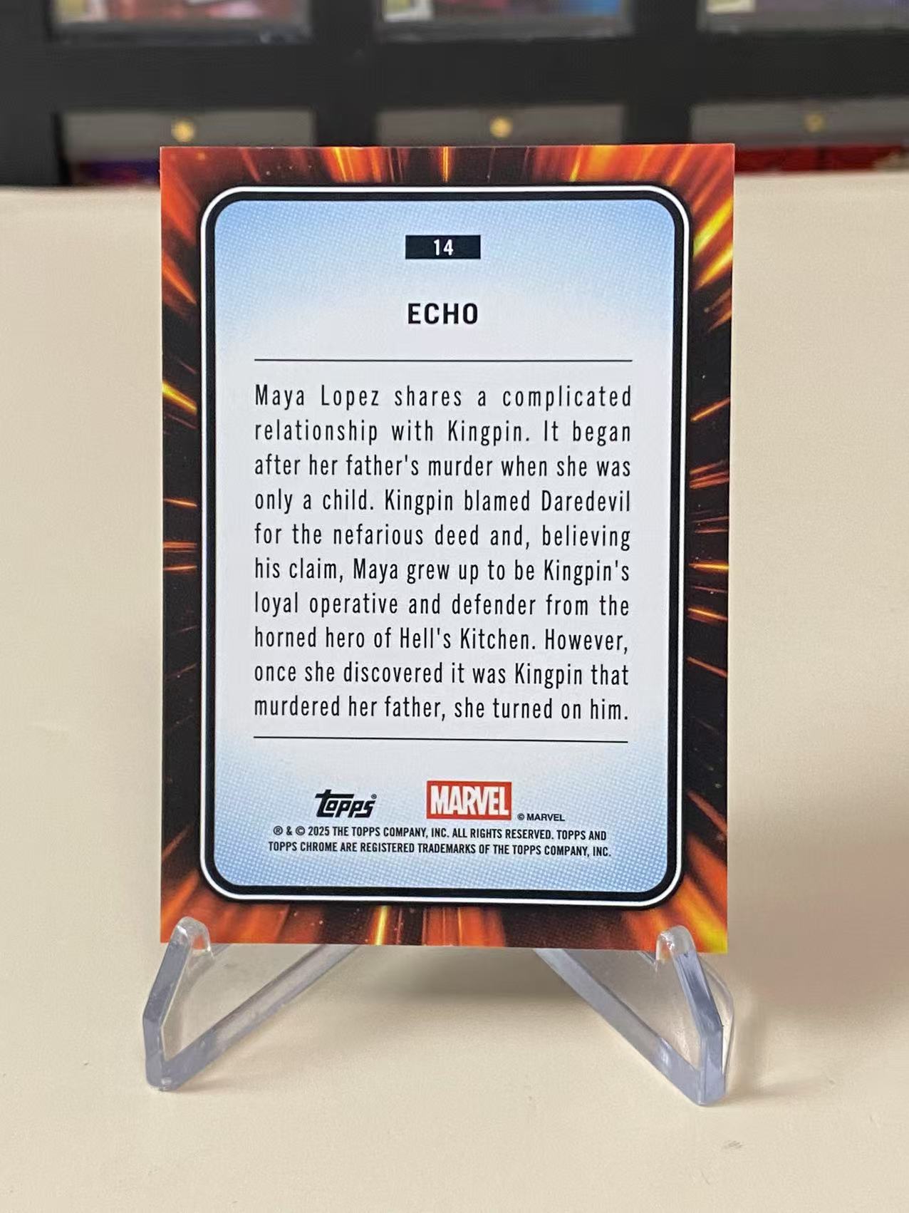 2025 Topps Marvel (MCU) Chrome 漫威 TC 黑蛛网折 限编399 回声 Echo 收藏专收 卡品如图 【 -大 ...