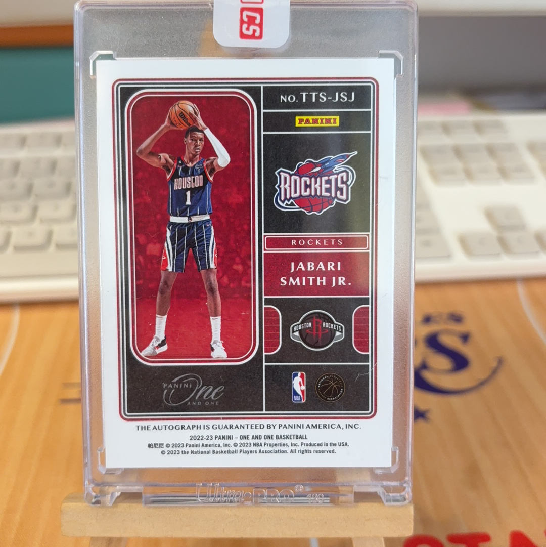 2022-23 Panini One and One Jabari Smith Jr. RC 小贾巴里 史密斯 火箭 实力新秀 oao系列 ...