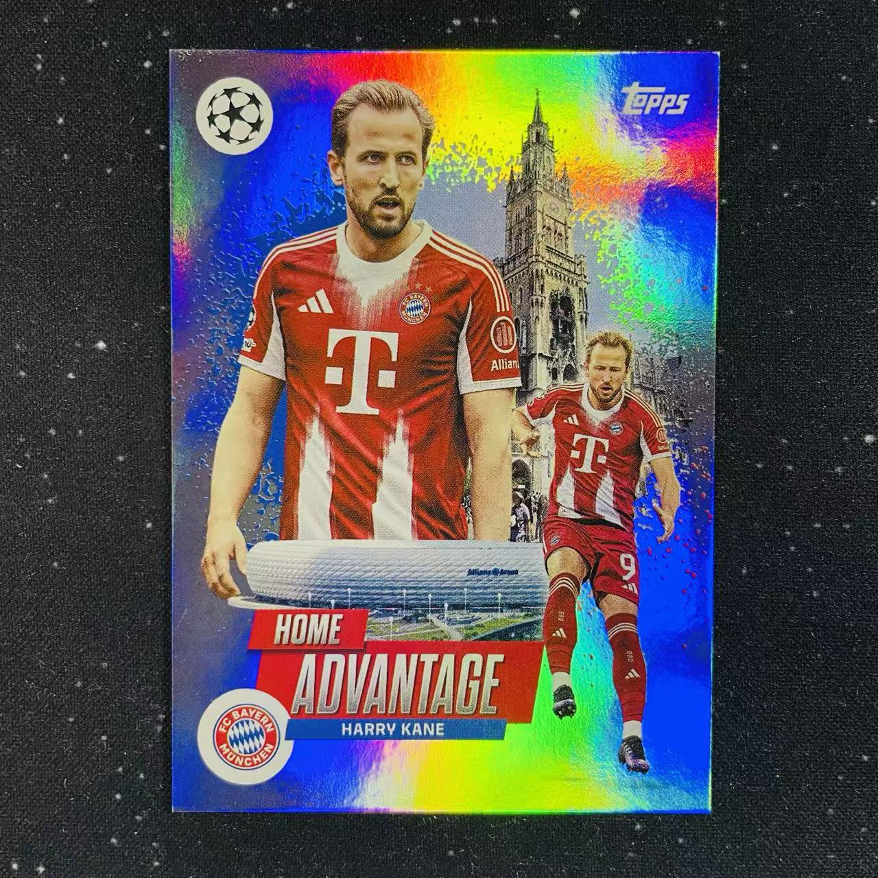 2025-26 Topps UCC 欧冠 HARRY KANE 拜仁 哈里 凯恩 主场优势特卡 大比例SP 微痕边角微白 洛北拍卖 HY善 ...