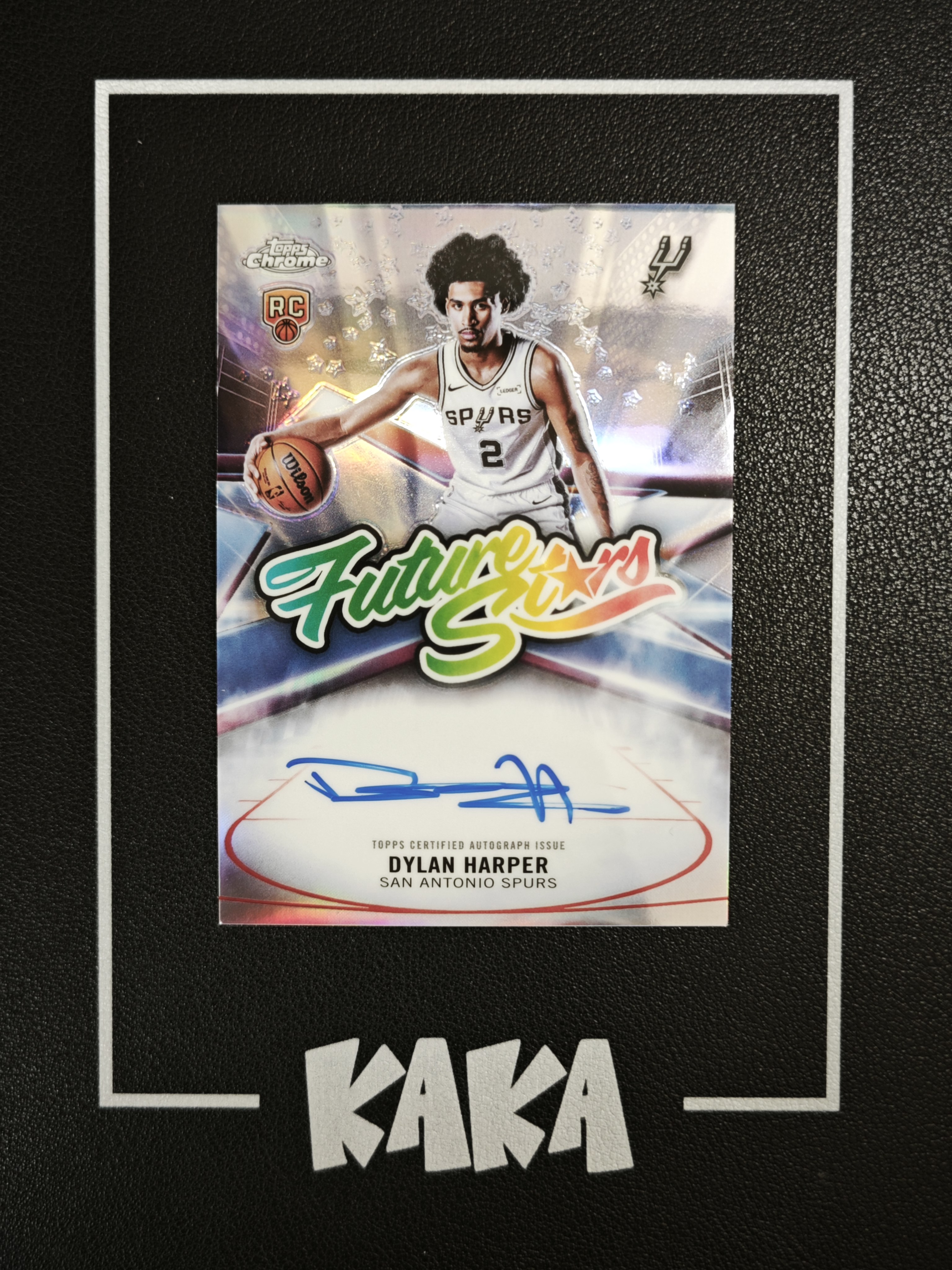 【KAKA】2025-26 Topps Chrome Dylan Harper TC 马刺 新秀 RC 迪伦 哈珀 卡签 Future ...