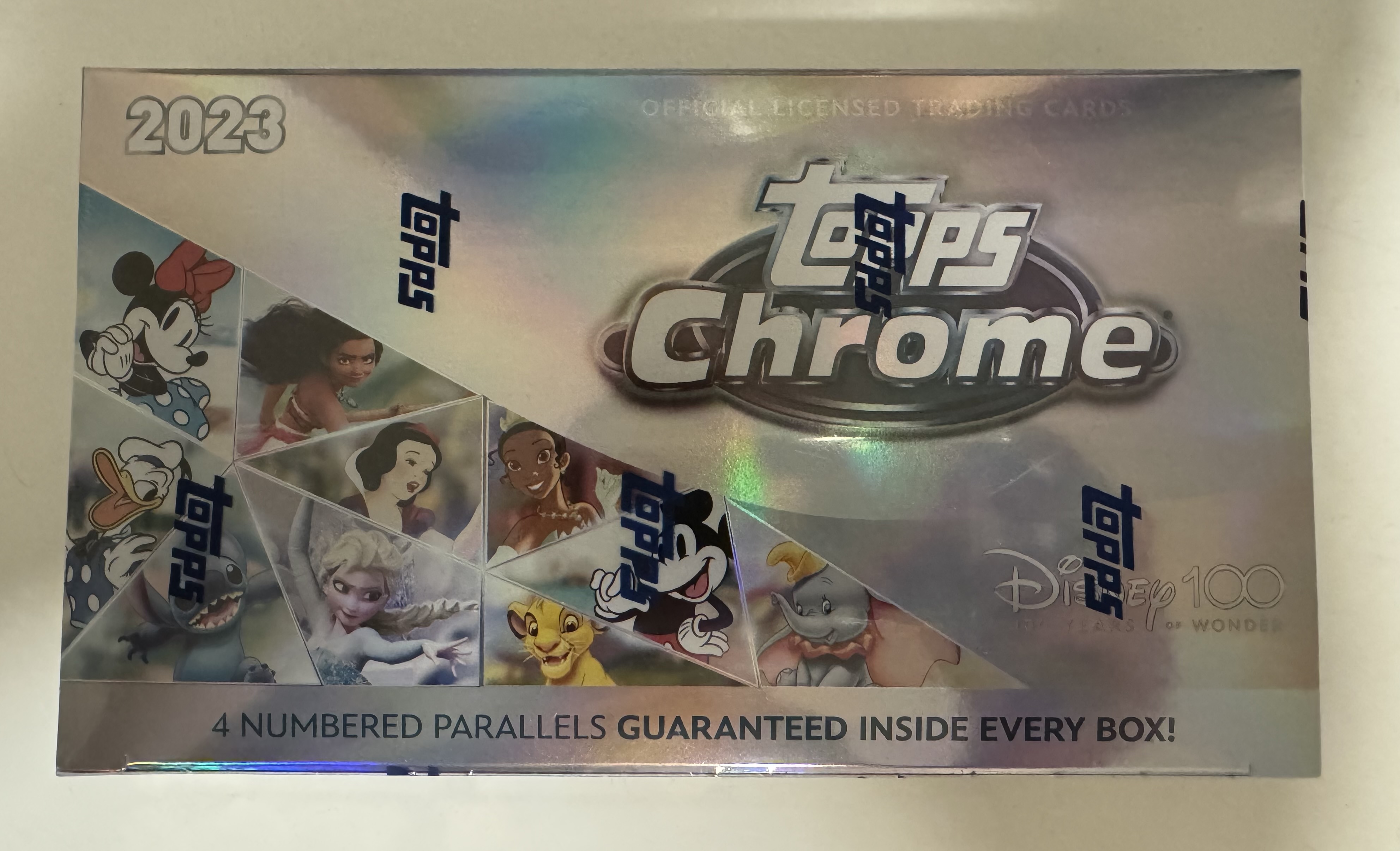 2023 Topps Disney 100 Chrome Other TC迪士尼100周年 原封盒 搏 米老鼠 唐老鸭 巴斯光年 史迪奇 白雪 ...