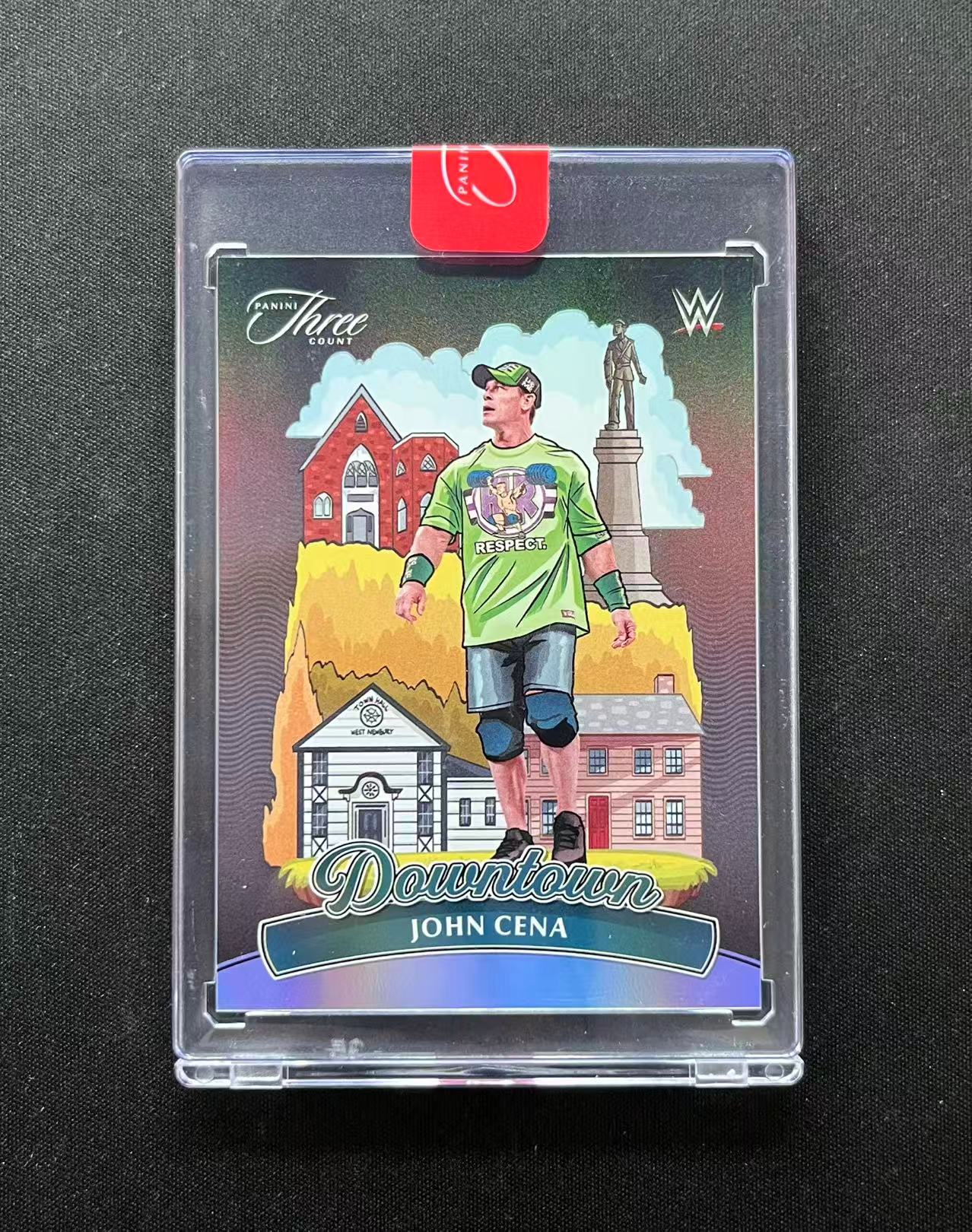 【长安代卖 截标预付80%】2024 Panini Three Count WWE John Cena 台柱 Goat 现任毋庸置疑冠军 约翰 ...