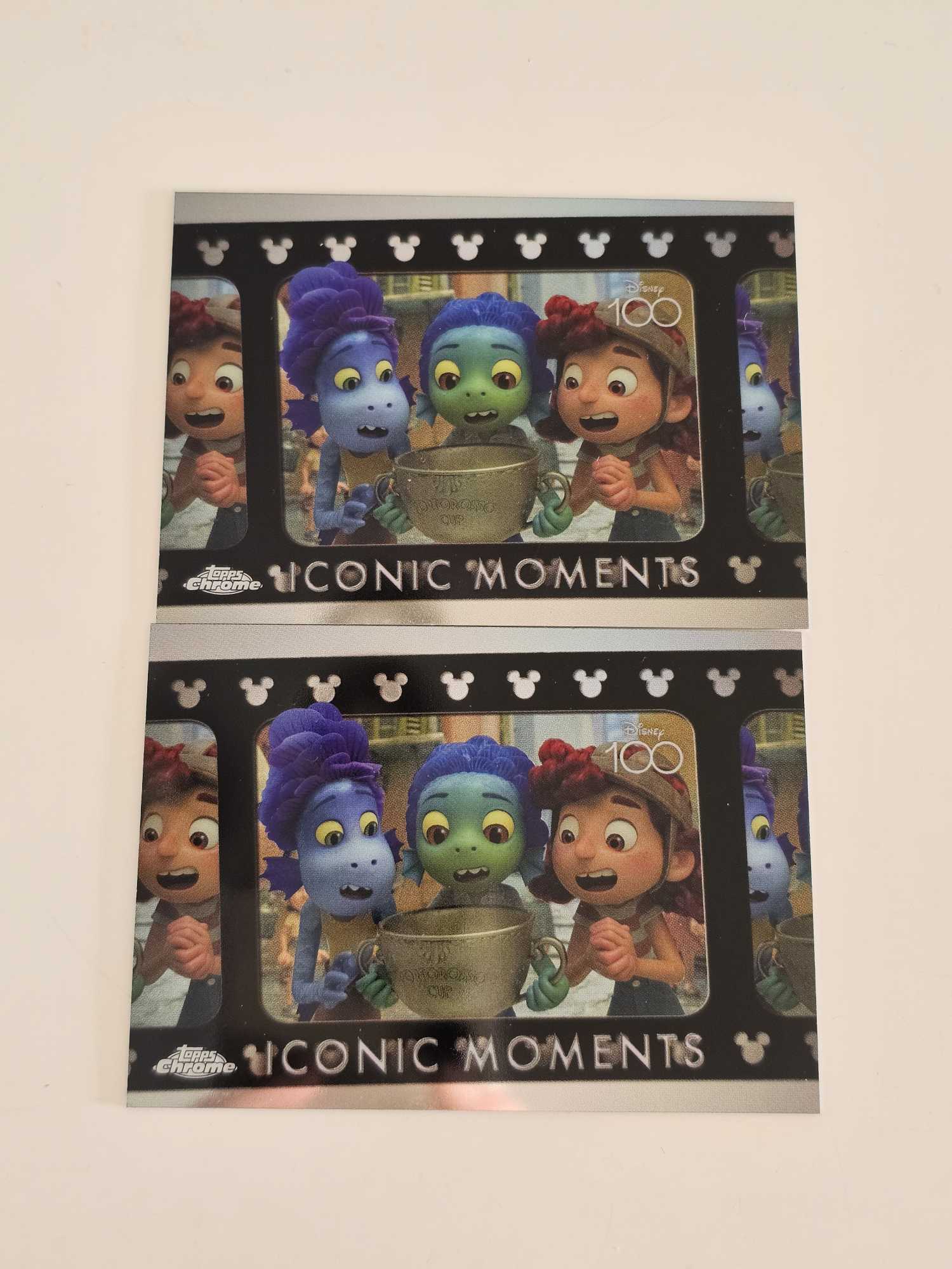 2024 Topps Disney 1 2023 Topps Chrome Disney 100 Triathlon Triumph TC ...