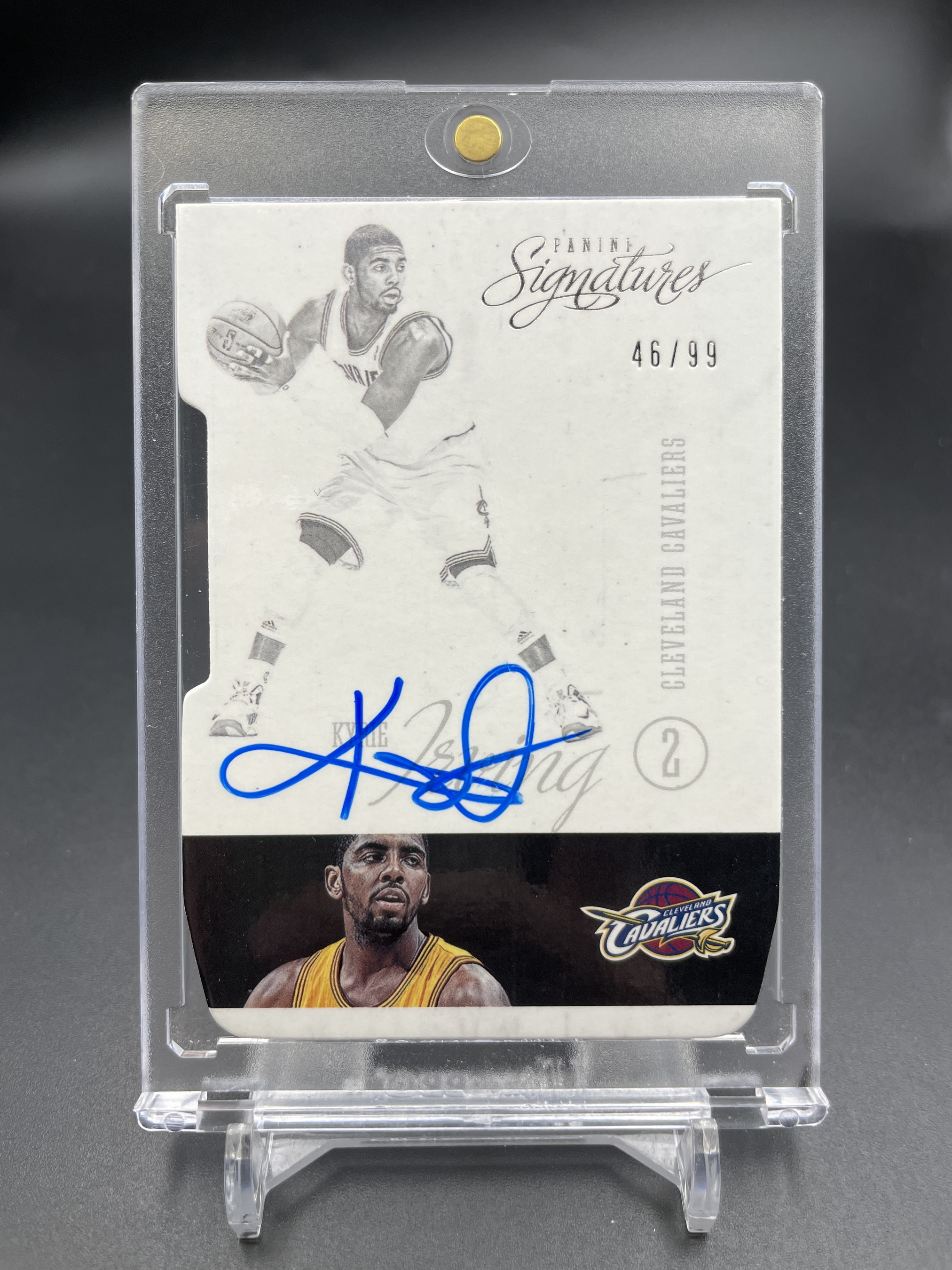 2012-13 Kyrie Irving RC PANINI SIGNATURES 切割新秀 签字 凯里 欧文 骑士队 卡签 目测品相很好 博 ...