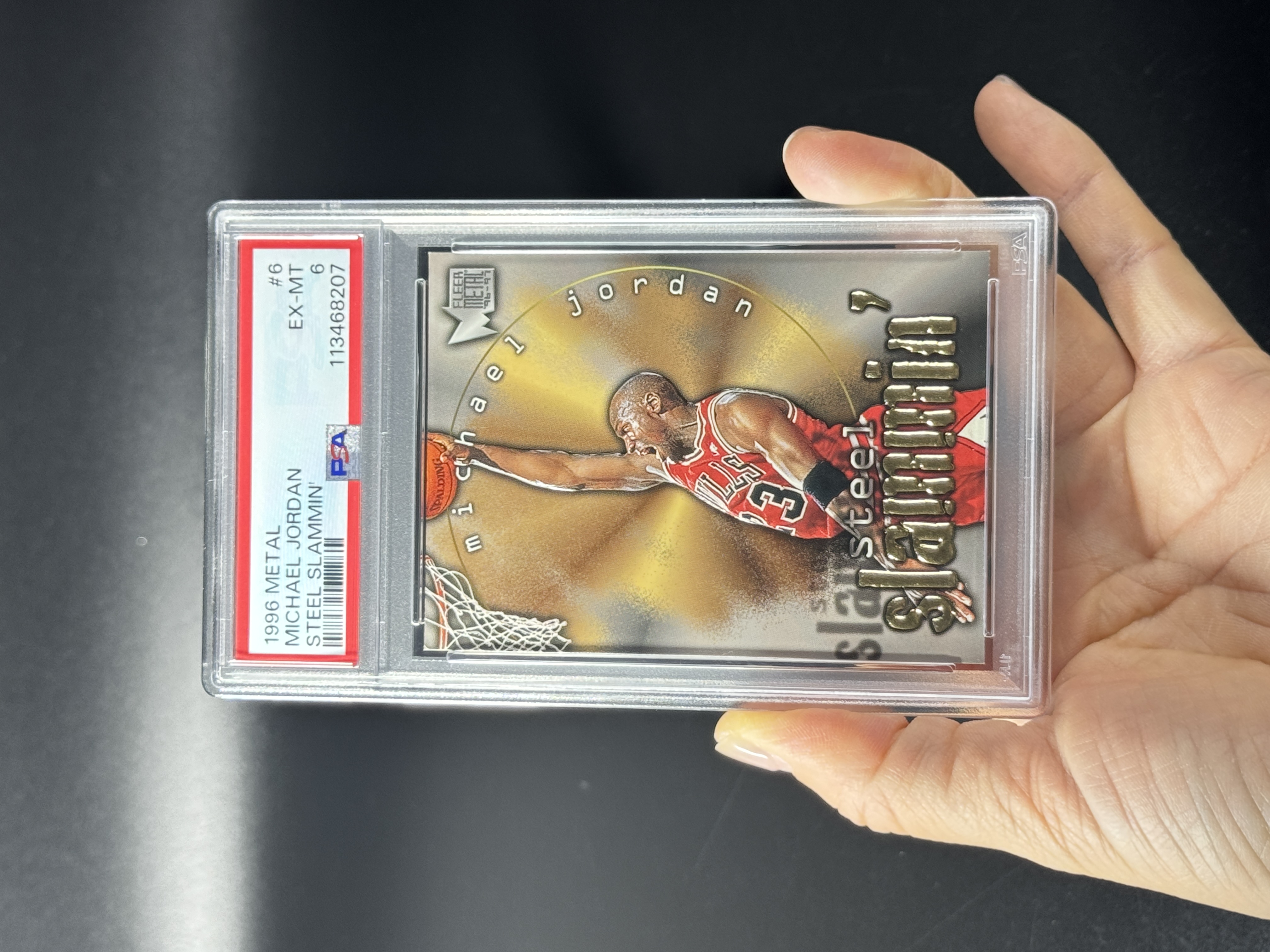 【喷子拍卖】1996-97 Fleer Metal Michael Jordan 芝加哥公牛 篮球之神 迈克尔 乔丹 Steel ...