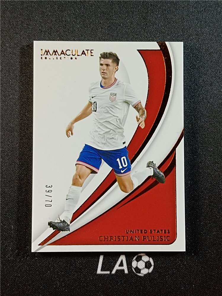 【LA足球】2024-25 Panini Immaculate Christian Pulisic 爱咪咪 美国 克里斯蒂安 普利西奇 切尔西 ...