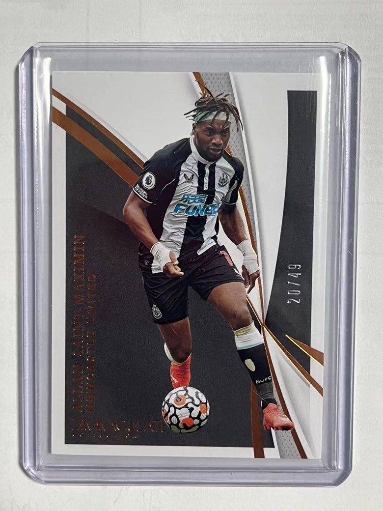 2021 Topps Chrome Allan Saint-Maximin 13、IMM 纽卡斯尔 圣马克西曼 49编 卡淘