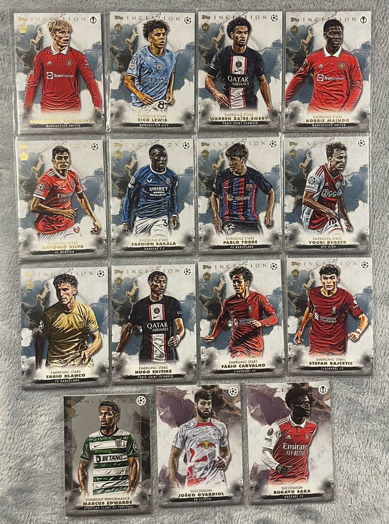 2023 Topps inception Lionel Messi 盗梦空间 120张 全套 打包 lot 梅西 姆巴佩 贝林厄姆 加纳乔 哈 ...