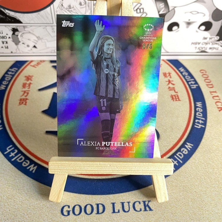 2022 Topps Simplicidad Alexia Putellas 极简系列 亚历克西娅-普特拉斯 3/5编 低编 巴萨女足 女梅西 ...
