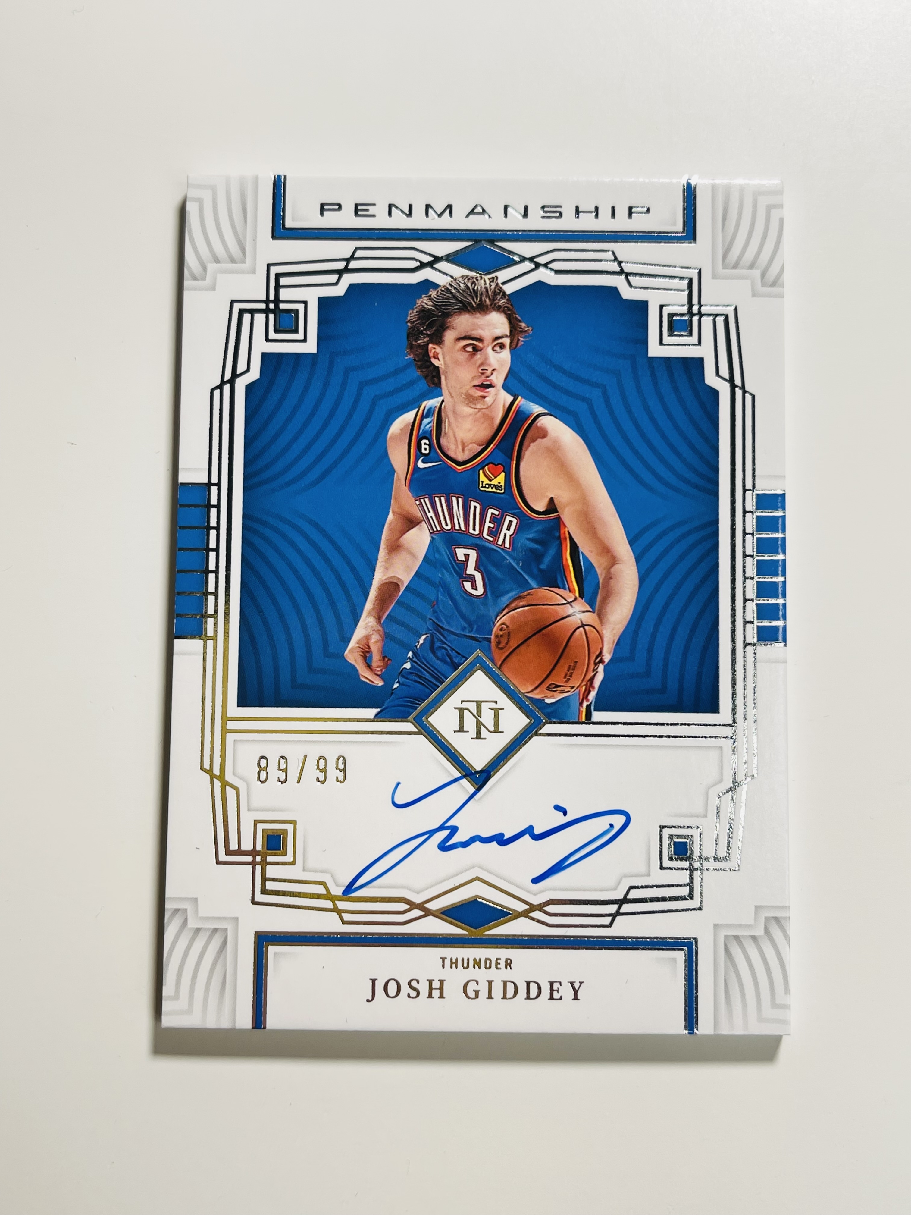 【CHILL官方代拍】CAI060 2022-23 Panini 国宝 雷霆 Josh Giddey 约什吉迪 最年轻三双先生 ...