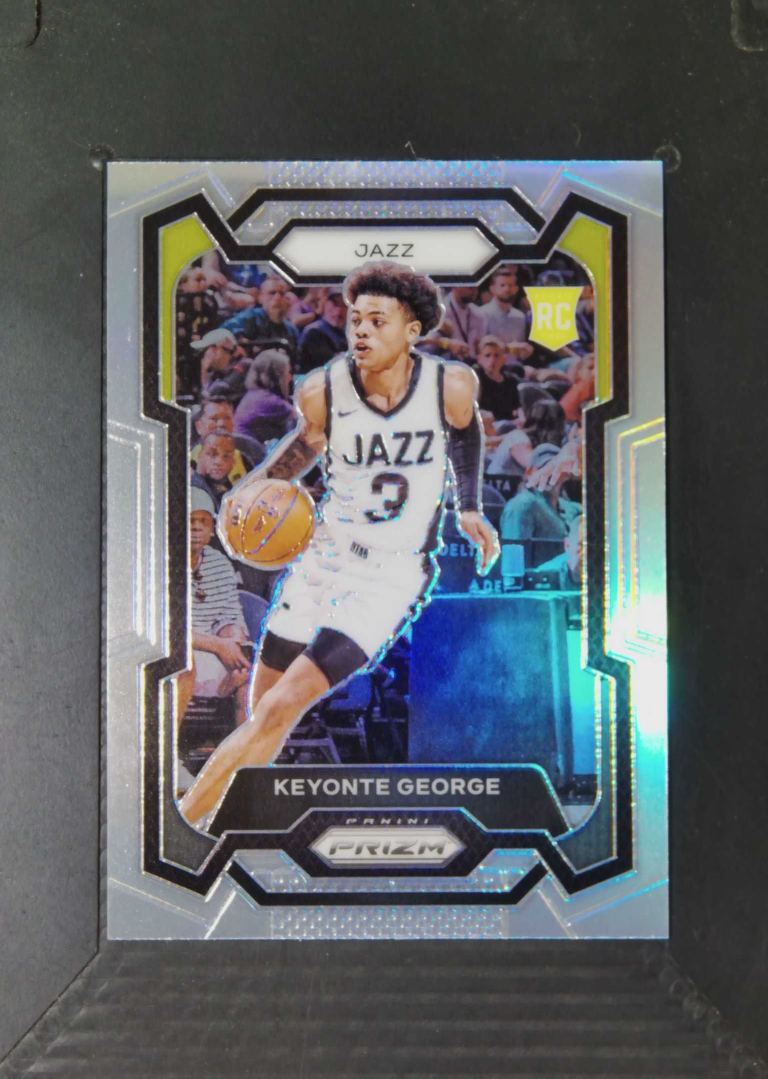2023-24 Panini Prizm Keyonte George RC 基昂特 乔治 爵士 新秀 正银折 PZ 卡库精品拍卖 cluo1 ...