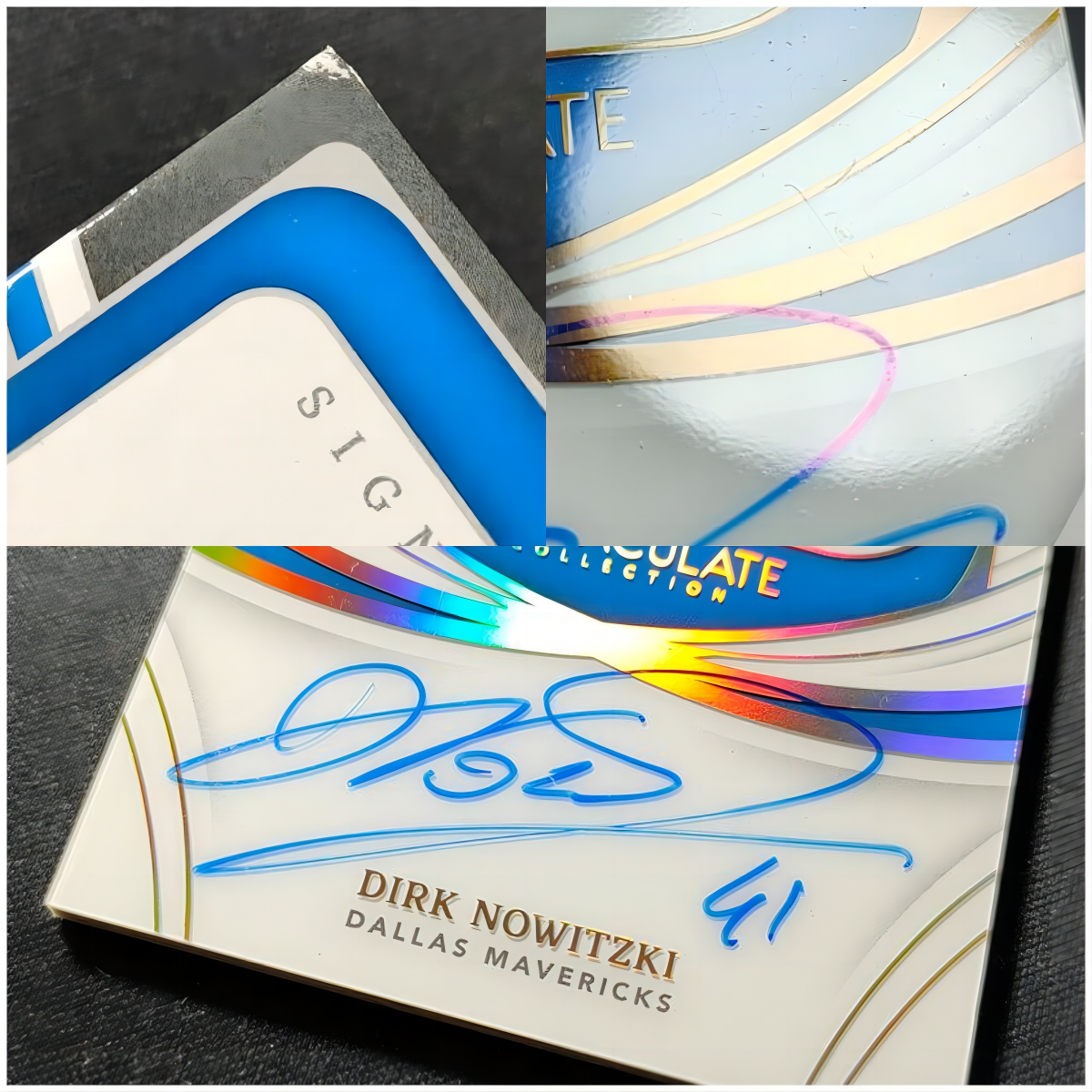 【LA拍卖精品】21-22 Panini Immaculate Dirk Nowitzki 独行侠 德克 诺维斯基 诺维茨基 ...