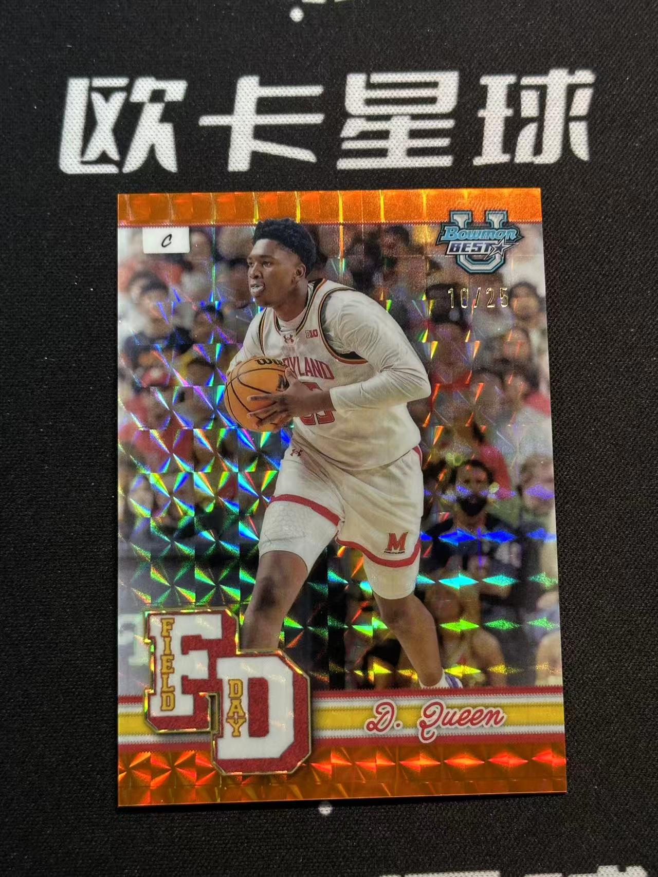2024-25 Topps Bowman U Best Derik Queen RC 【欧卡体育】鲍曼大学 新秀 德里克 奎因 奎恩 10/ ...