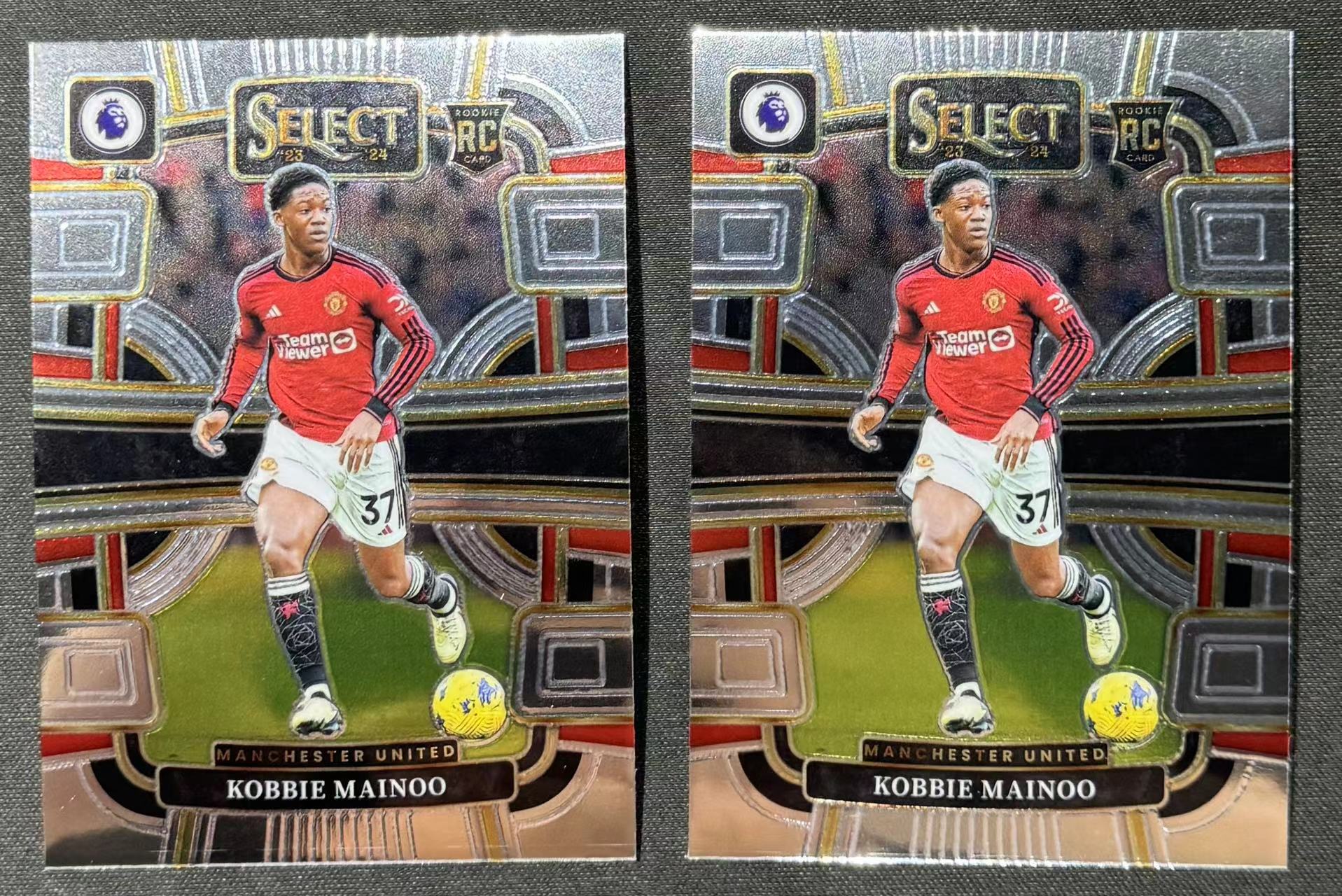 【长安代卖】2023-24 Panini Select Kobbie Mainoo 曼联 新秀RC 科比梅努 新秀base 共2张 实卡好看 ...