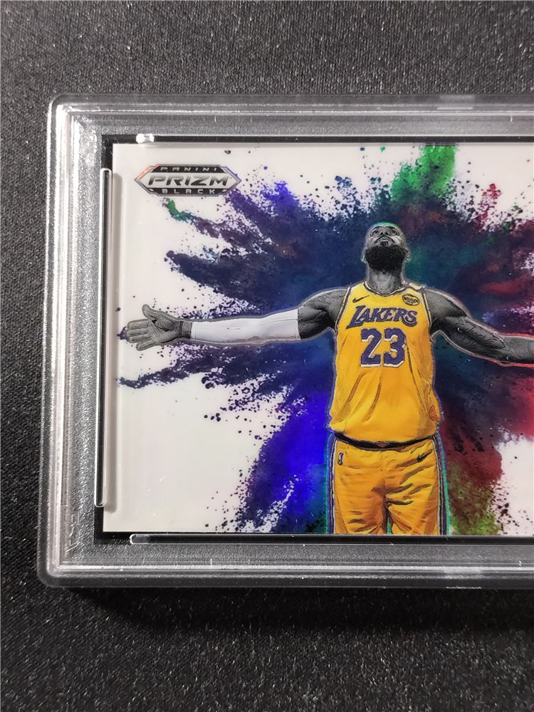 【LA拍卖精品】2024-25 Panini Prizm Black LeBron James PZ黑盒 湖人 勒布朗 詹姆斯 历史得分王 小 ...